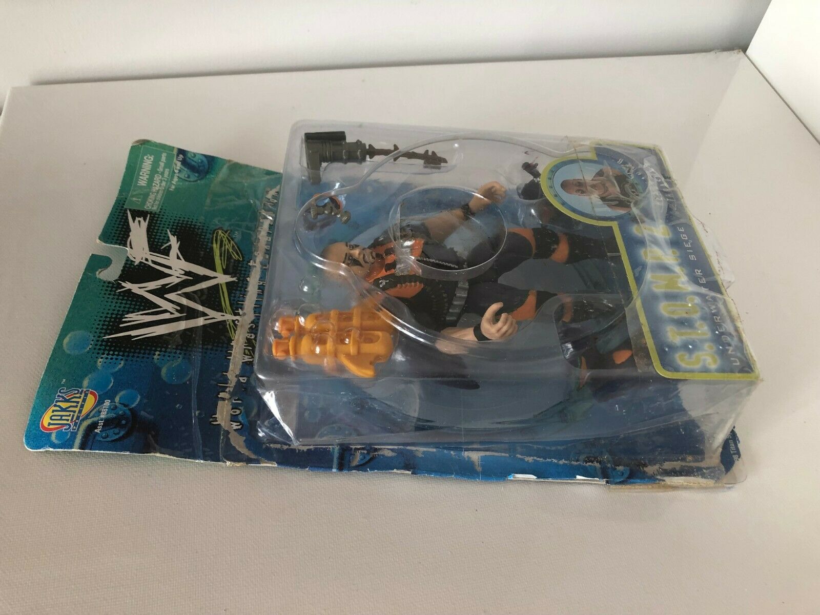 Jakks 1998 WWE WWF Headbanger Thrasher Stomp 2 Underwater Siege | #21500710