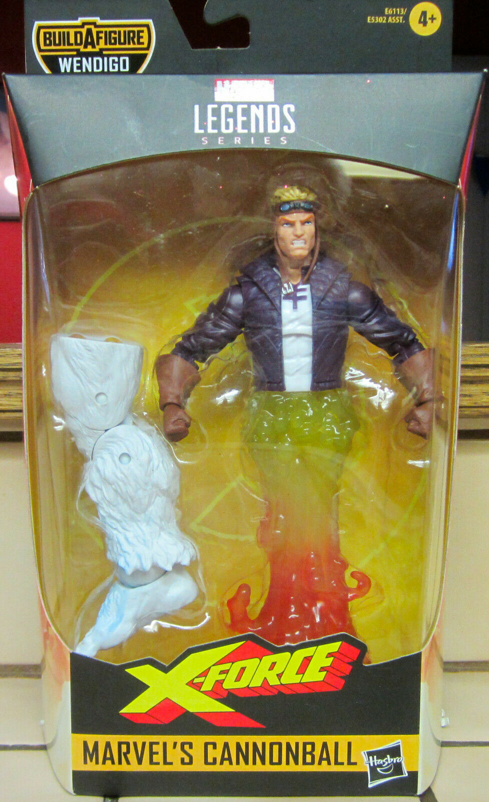 Marvel Legends Series Wendigo BAF CANNONBALL X - Force Figure - | #22229412
