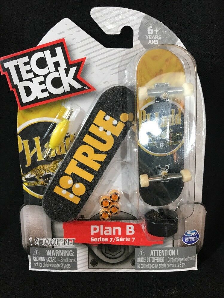 Spin Master Tech Deck Series 7 Mini Skateboard Fingerboard PLAN B ...