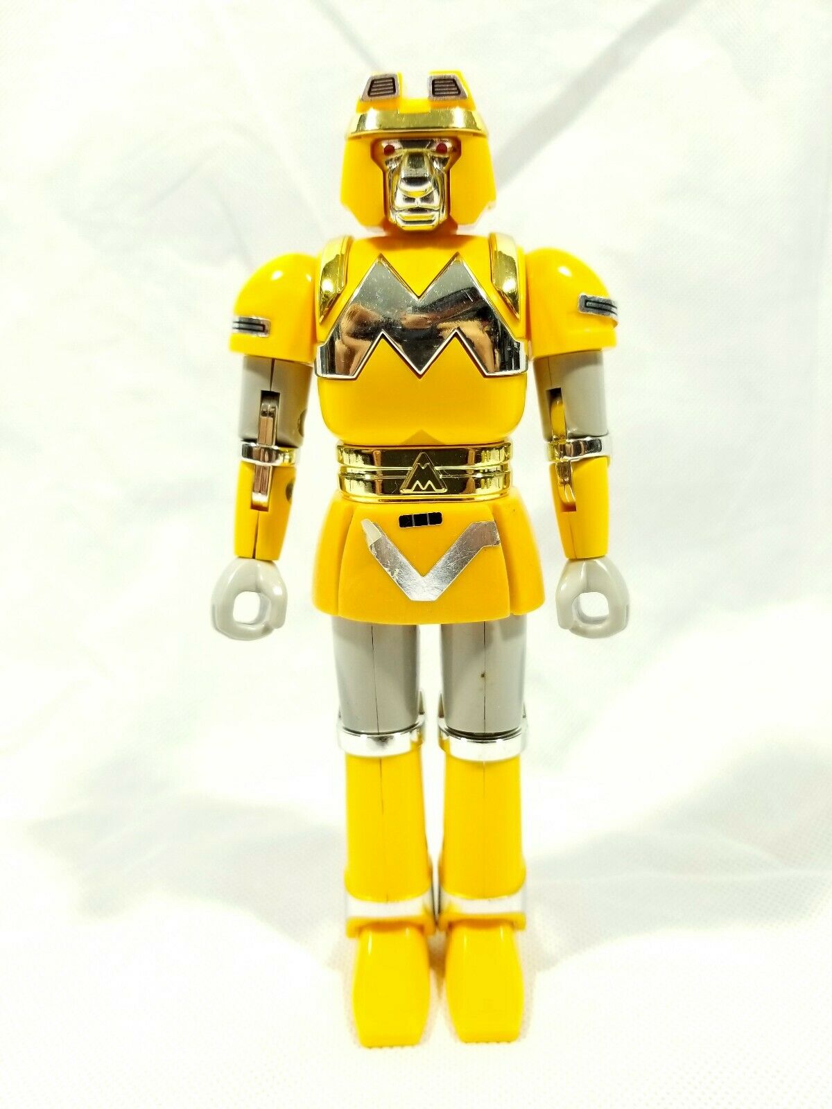 Mighty Morphin Alien Power Rangers Yellow BATTLE BORG Action Figure ...
