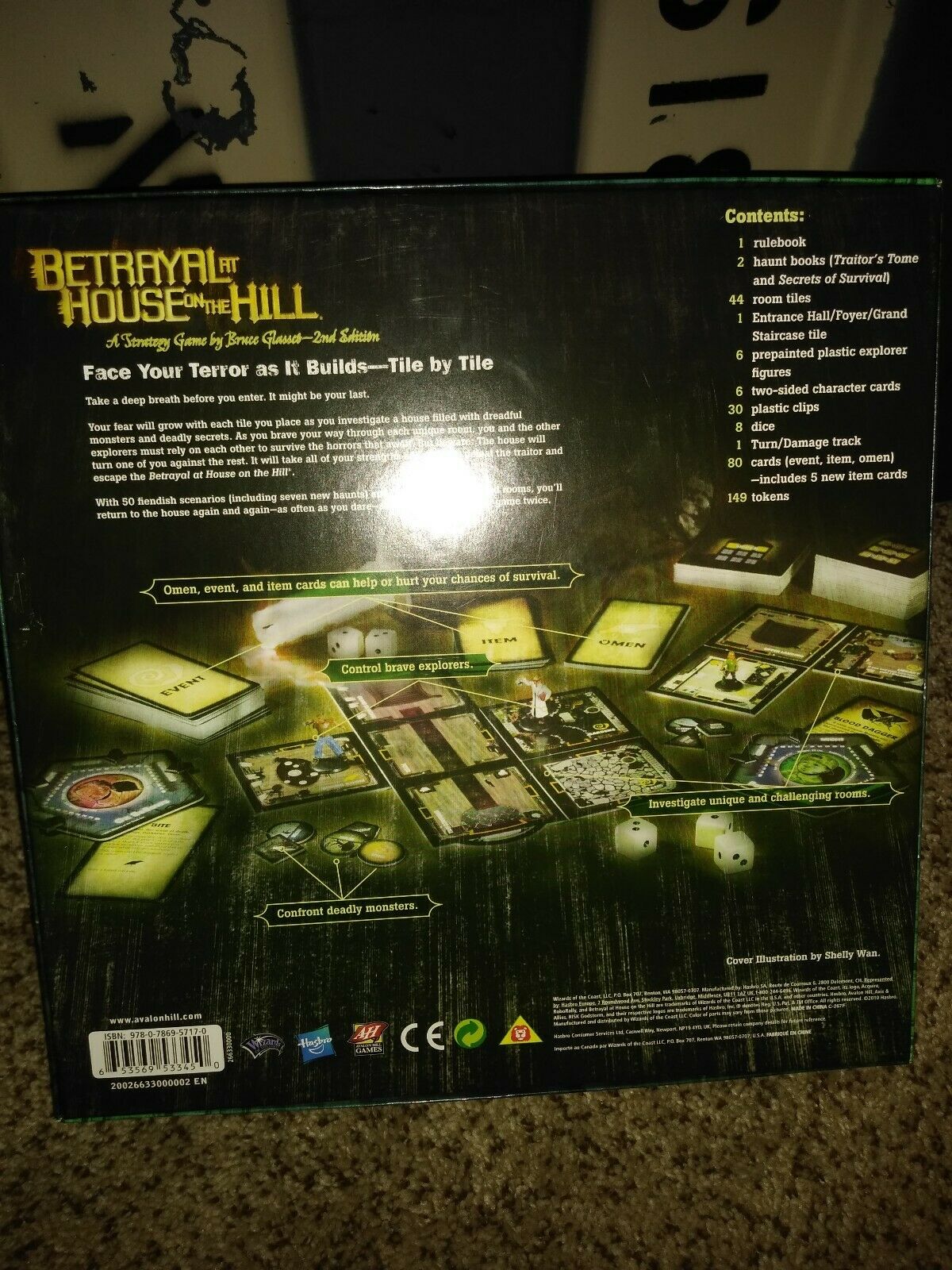 Betrayal At House On The Hill Board Game 2nd Edition | #21481778