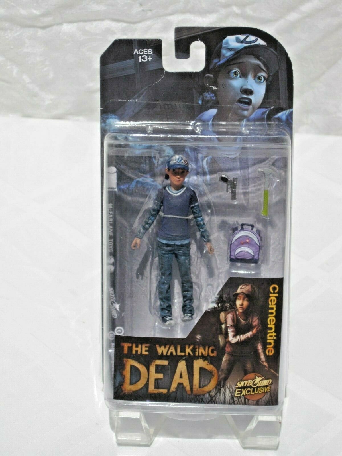 McFarlane Toys Skybound Exclusive The Walking Dead Clementine Action ...