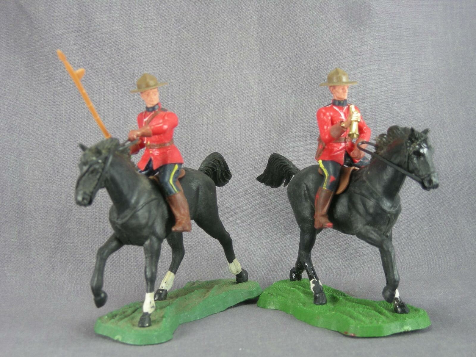 Britains Swoppet Eyes Right 2 Mounted Royal Canadian Mounted Police ...