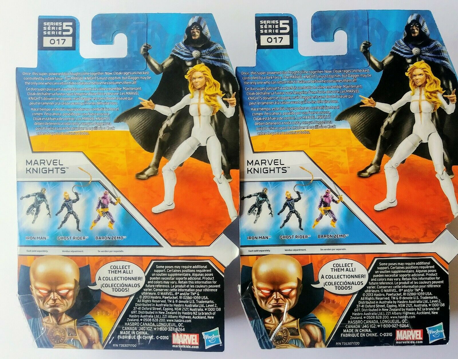 MARVEL UNIVERSE SERIES 5 CLOAK AND DAGGER MARVEL LEGENDS CLOAK & DAGGER ...