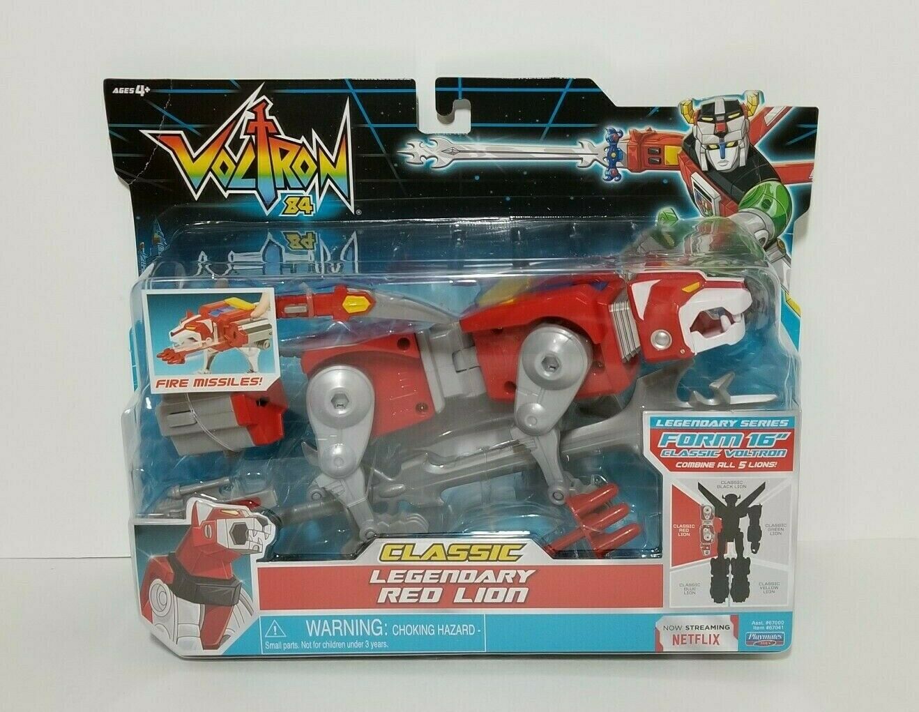 RARE Voltron 84 Classic Legendary Red Lion Figure | #21464118