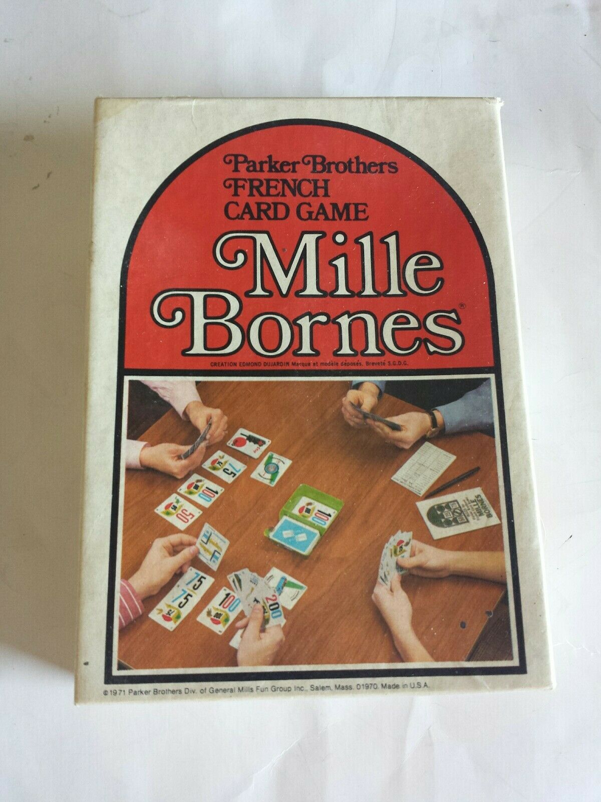 Mille Bornes The French Auto Race Card Game Complete Vintage Parker ...