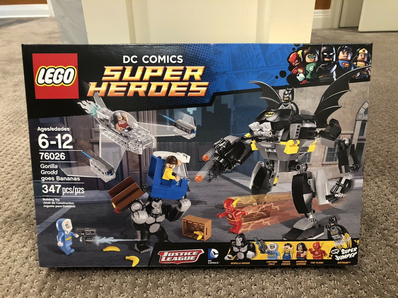 LEGO 76026 DC Comics Hero Gorilla Grodd Goes Bananas Justice League ...