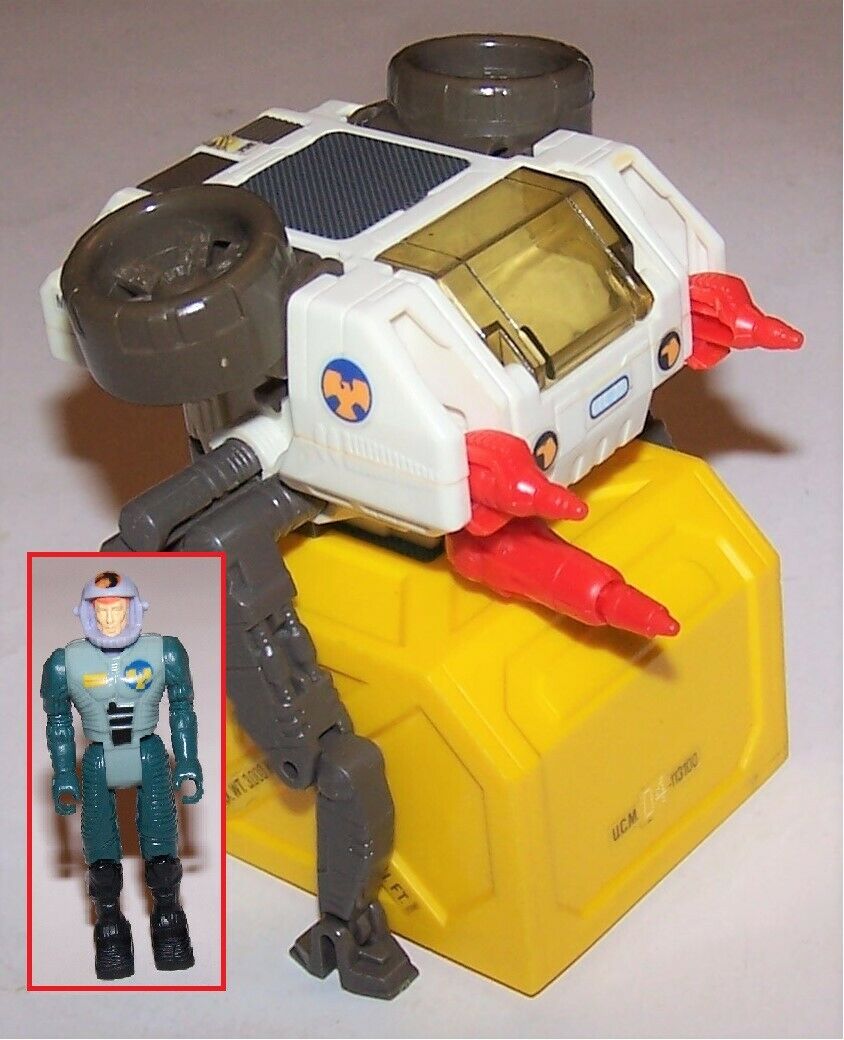 Vintage 1986 STARCOM Battlecrane Combat Cargo Lifter And Action Figure ...