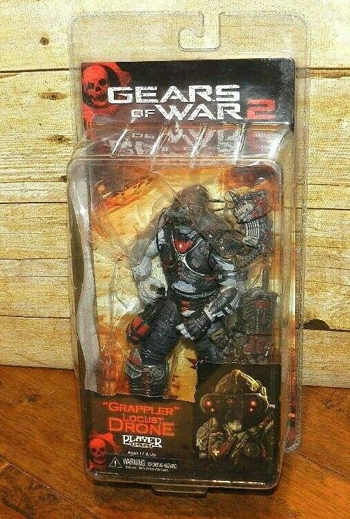 GEARS OF WAR LOCUST DRONE GRAPPLER NECA PLAYER SELECT GAME | #21431014