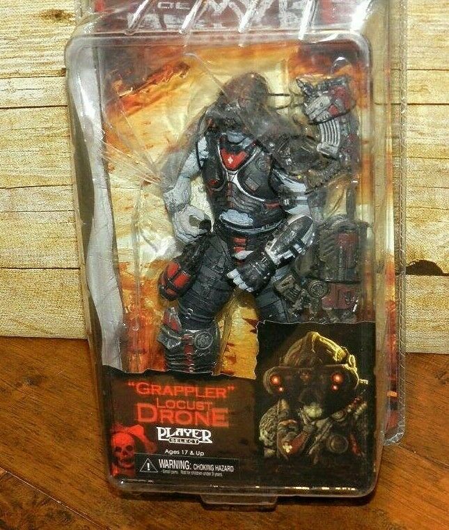 GEARS OF WAR LOCUST DRONE GRAPPLER NECA PLAYER SELECT GAME | #21431014