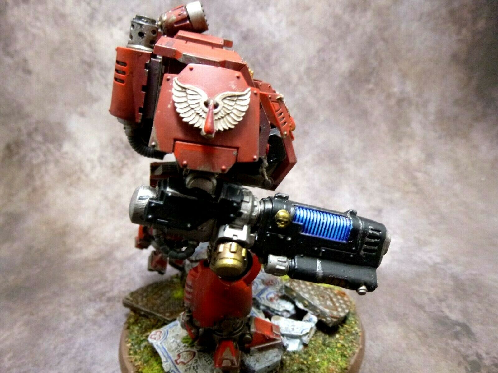 Warhammer 40k Space Marines Blood Angels Primaris Redemptor Dreadnought ...