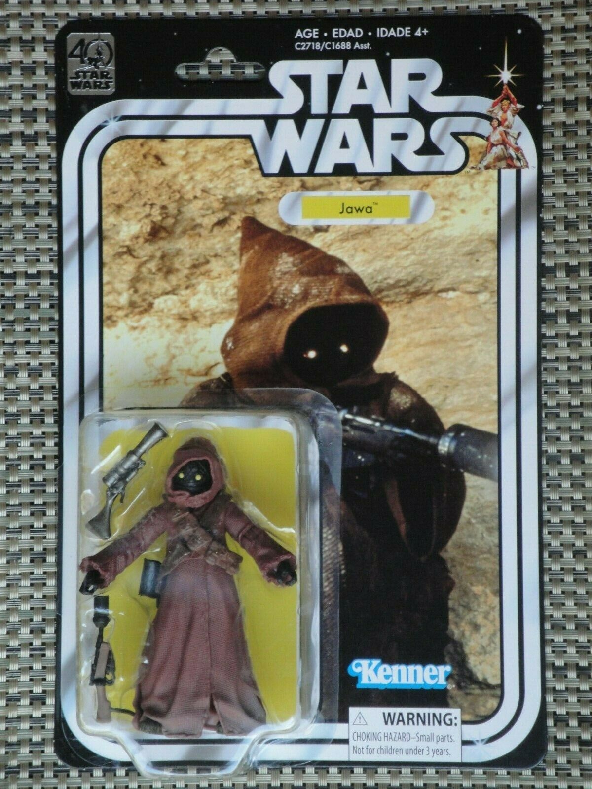 Star Wars 40th Anniversary Jawa Action Figure Black 6 " NIB | #21423100