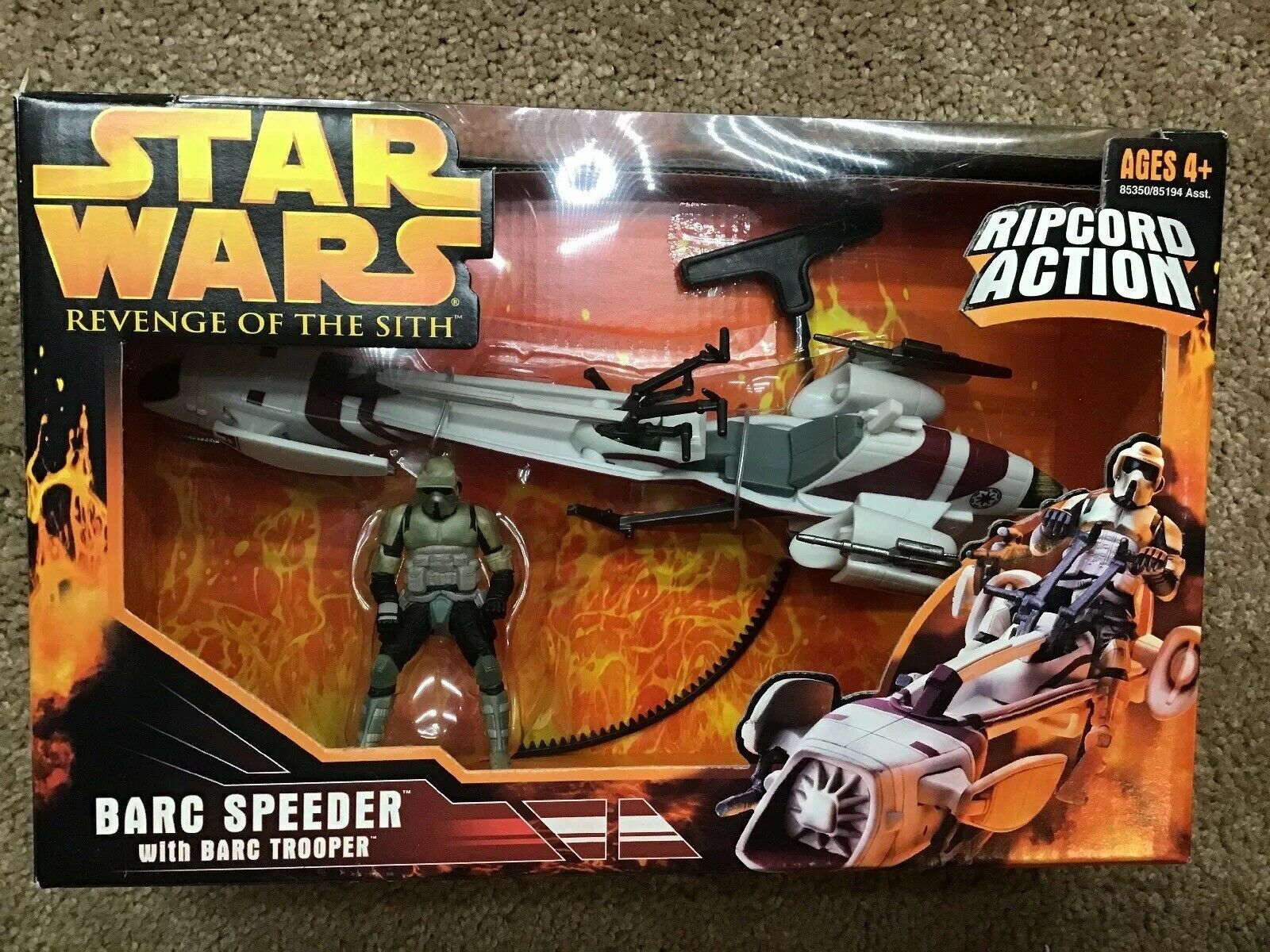 2005 Star Wars Revenge Of The Sith Barc Speeder With Barc Trooper ...