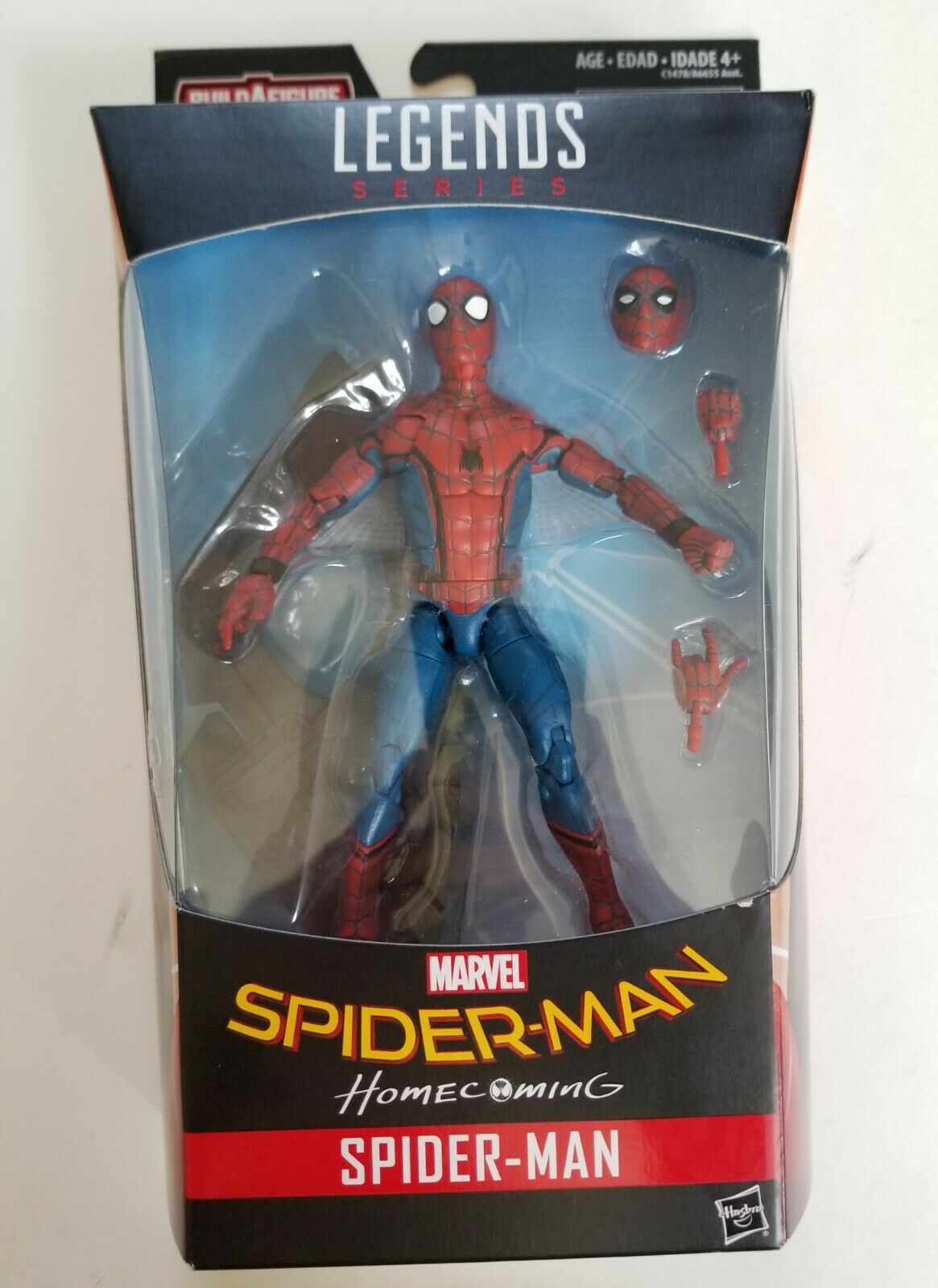 Marvel Legends Homecoming Spider - Man 6in. Action Figure (Vulture BAF ...