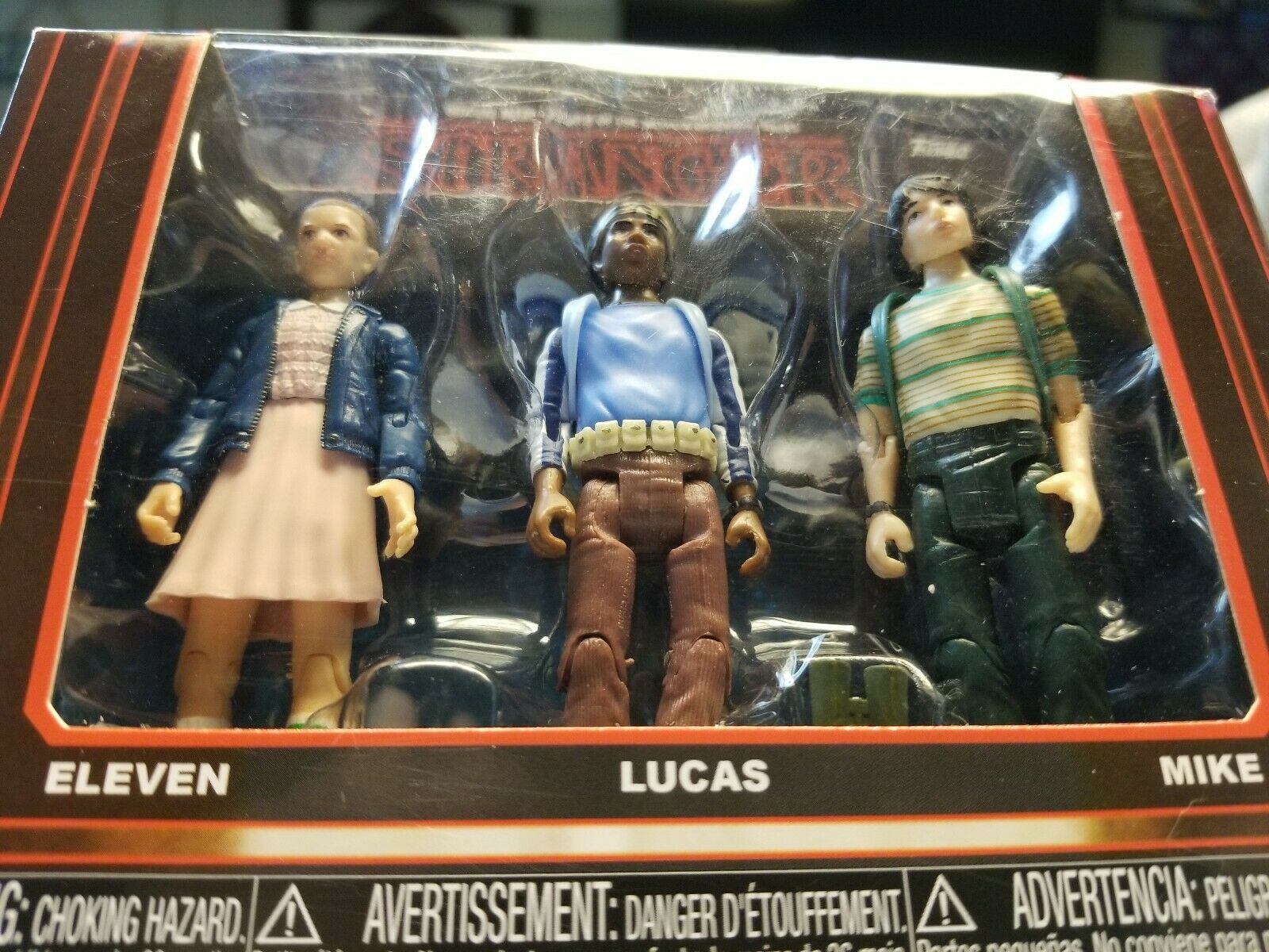 Stranger Things Funko Action Figures 3 Pack Complete Set Netflix ...