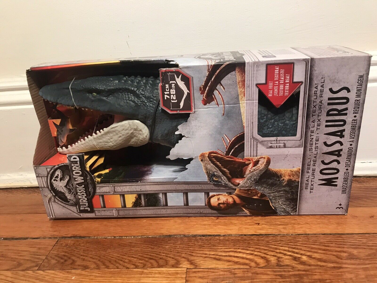 Jurassic World Fallen Kingdom Real Feel Mosasaurus Jurassic Park Mattel ...