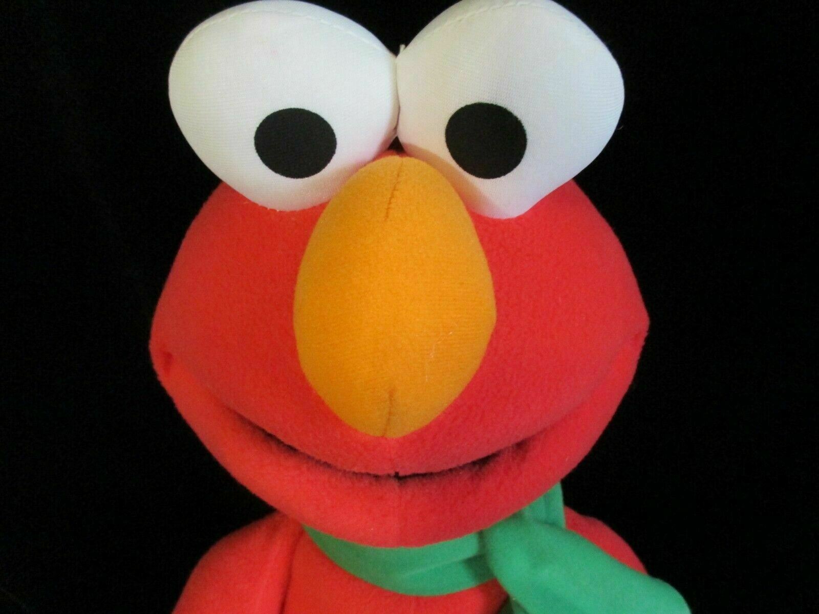 Fisher Price Elmo Sesame Street Plush Soft Toy Doll Stuffed Animal W ...