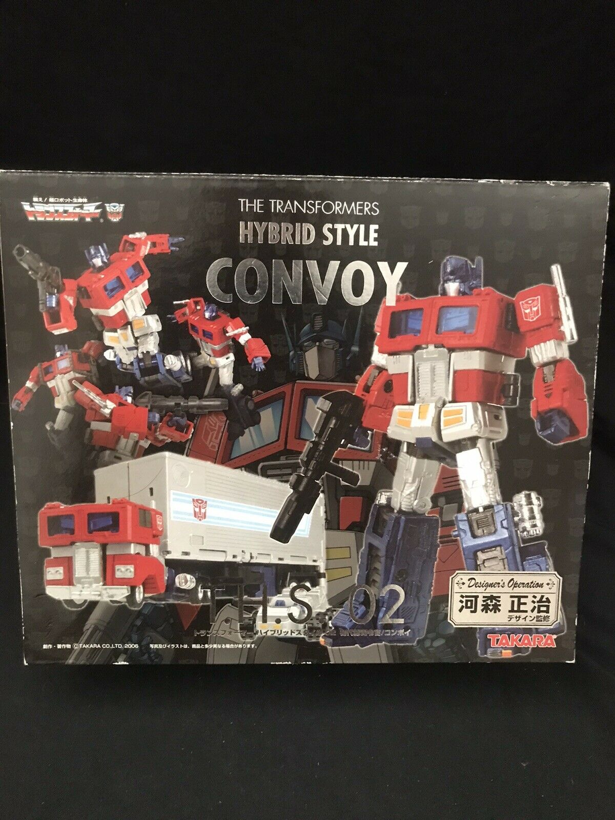 Takara Transformers Hybrid Style Convoy Ths - 02 Optimus Prime Legends ...