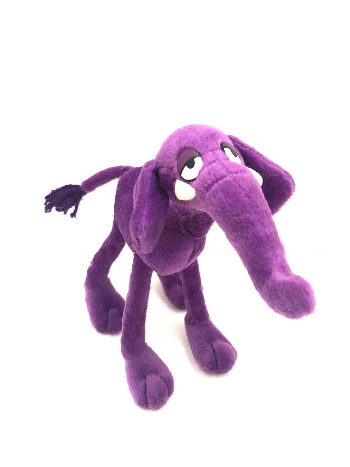 Bend D Friends Mouse In The House Toys Purple Elephant Poseable Plush ...