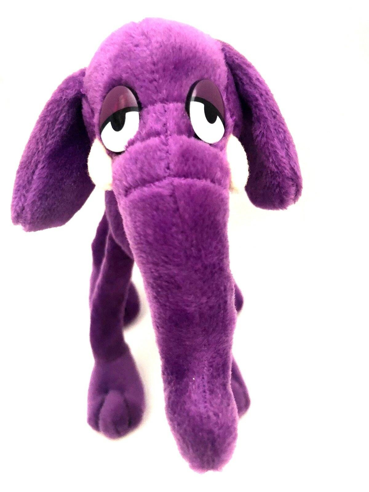Bend D Friends Mouse In The House Toys Purple Elephant Poseable Plush ...