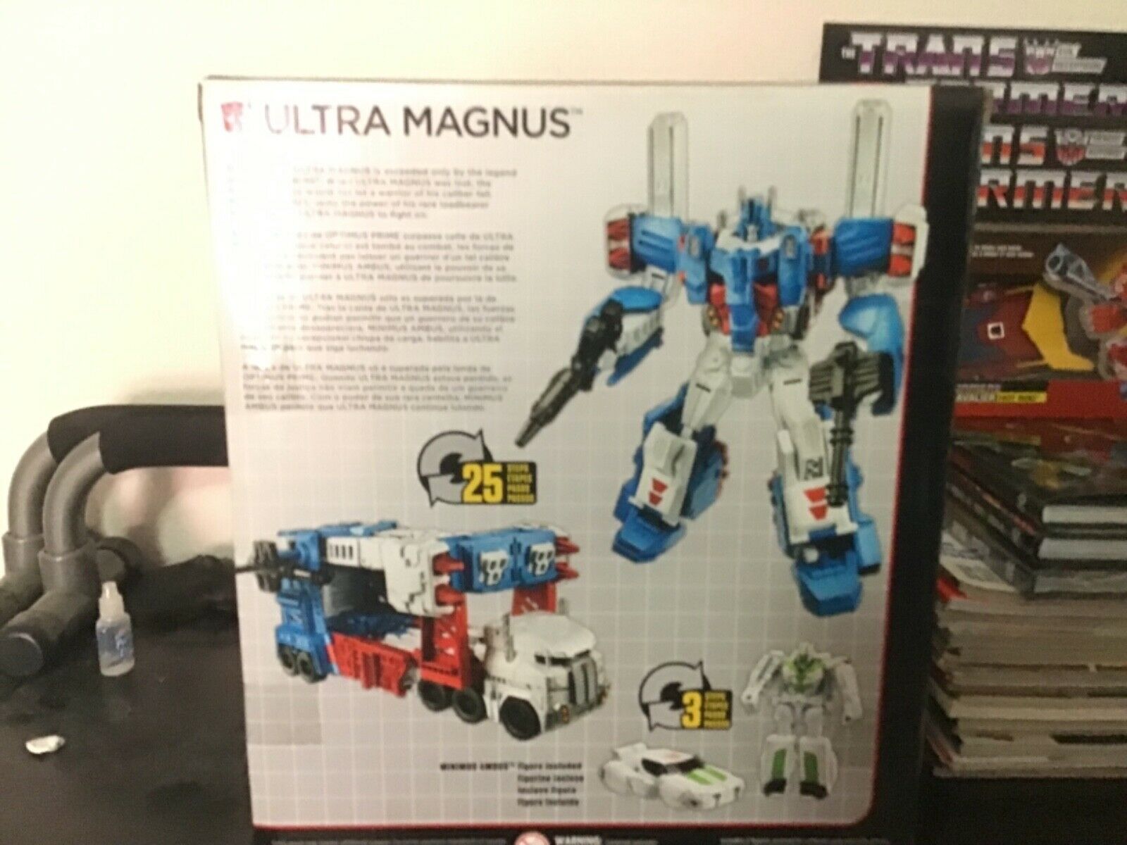 HASBRO TRANSFORMERS COMBINER WARS ULTRA MAGNUS LEADER CLASS ACTION ...