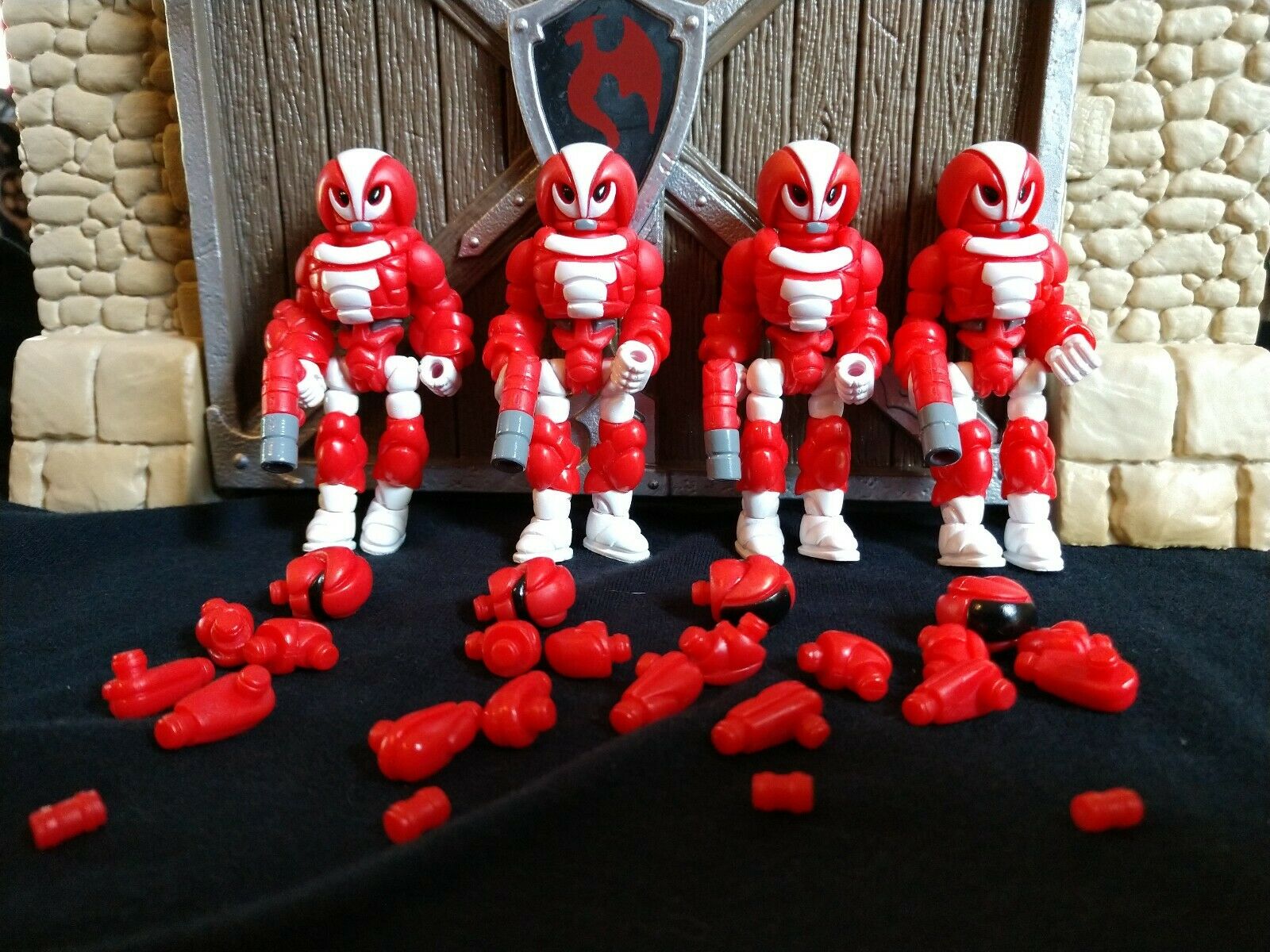Toyfinity Darkness Soldier (x4) Star Team Glyos Onell Design Knight Of ...