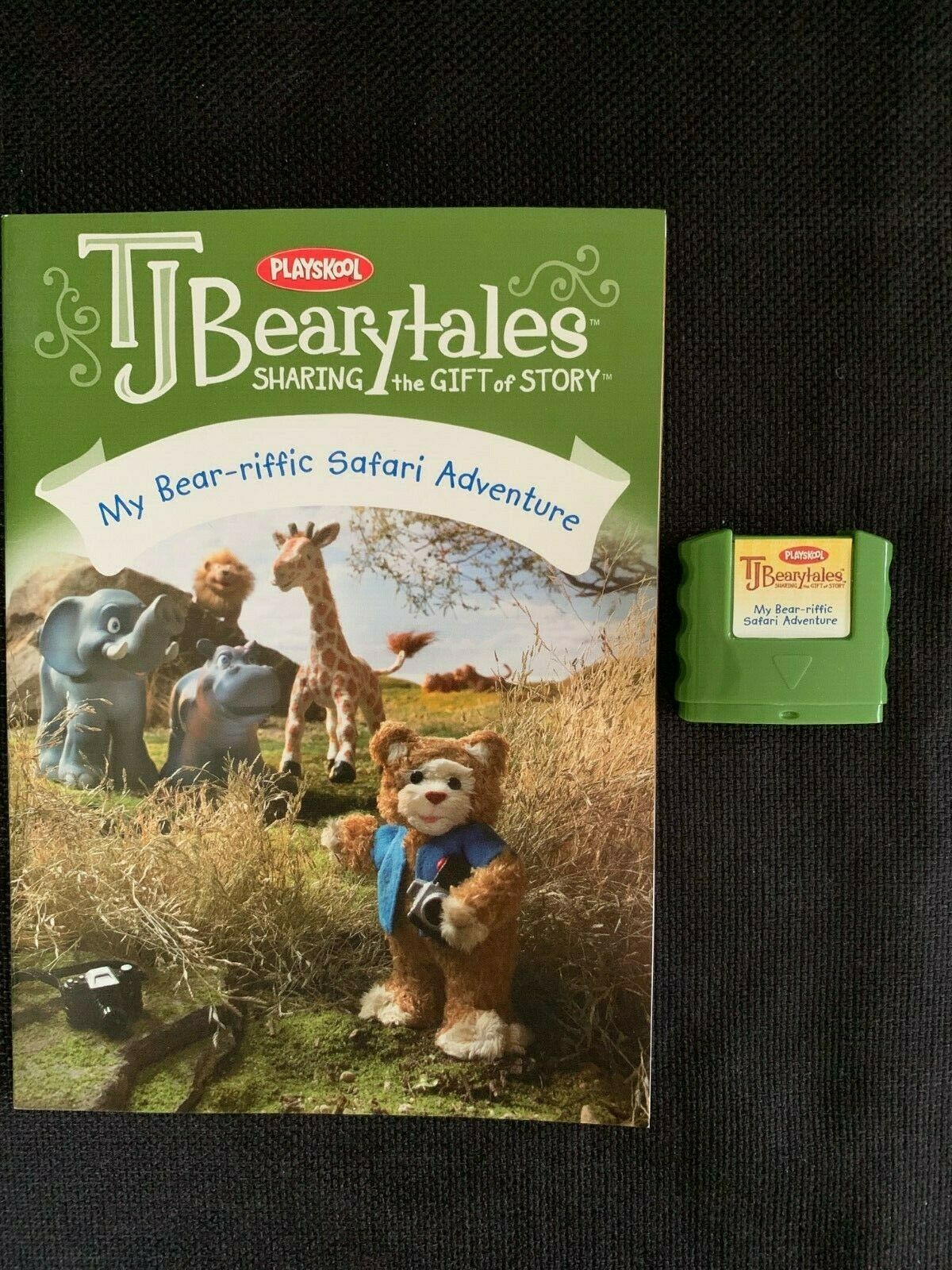 2 TJ Bearytales Books With Cartridges Safari Adventure And First Day Of ...