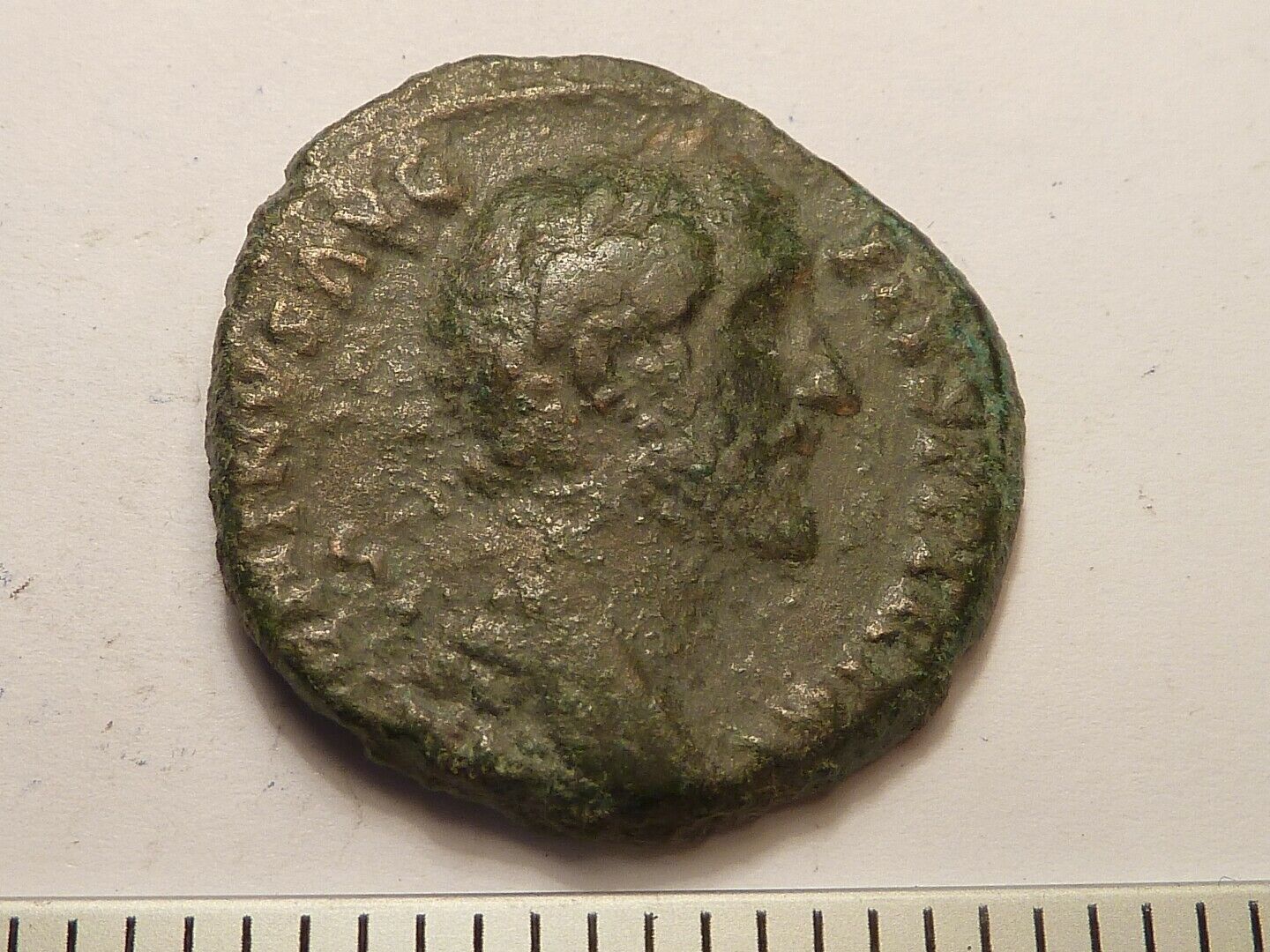 5038 Ancient Roman Antoninus Pius Copper As Coin 2nd Century AD | #21394011