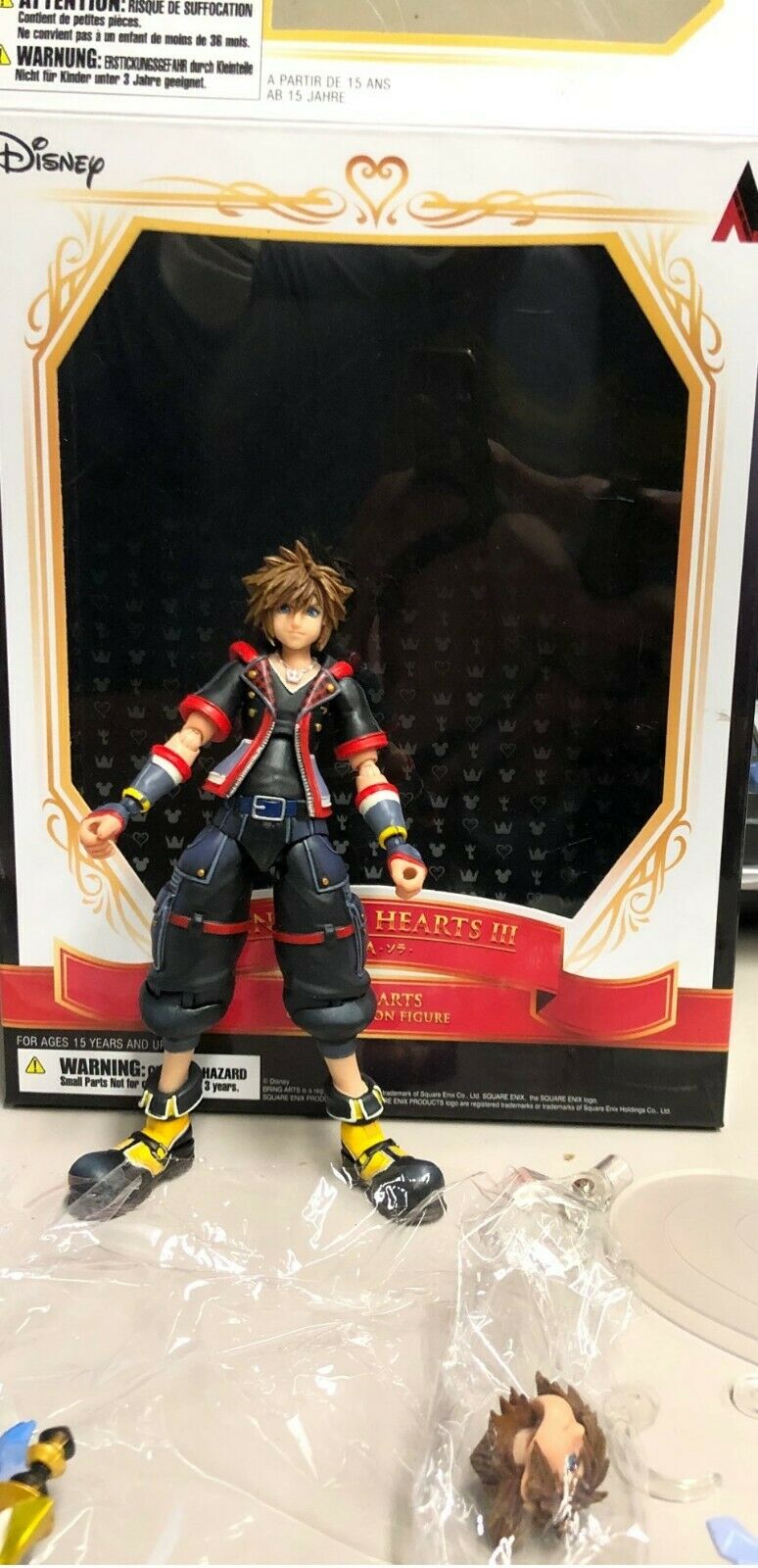 BROKEN WEAPON Kingdom Hearts III Sora Bring Arts Action Figure | #21374035