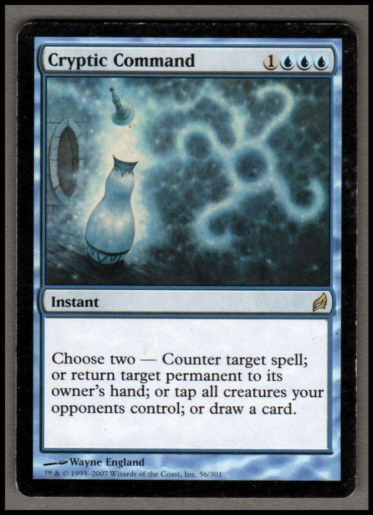 CRYPTIC COMMAND Lorwyn Magic The Gathering Mtg 1x X1 HP | #21358911