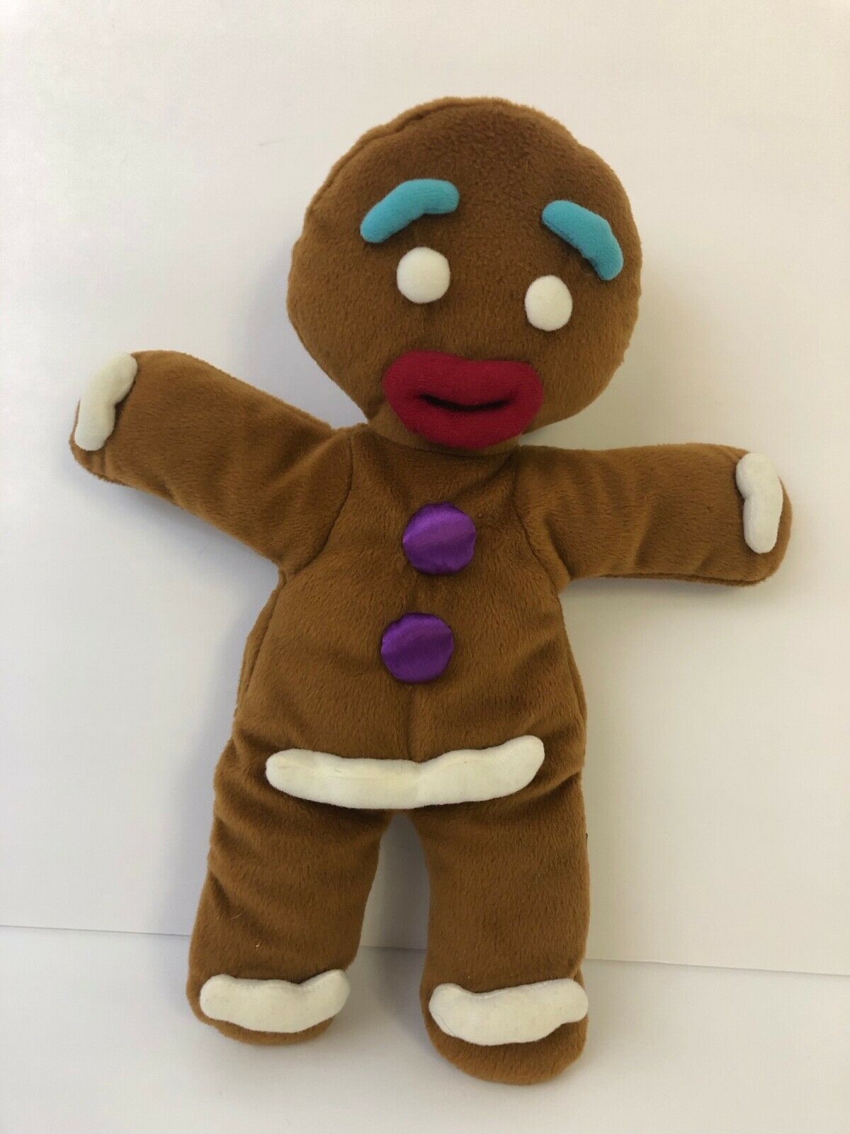 SHREK Gingy Gingerbread Man Hand Puppet Plush Stuffed Toy 14 " Tall ...