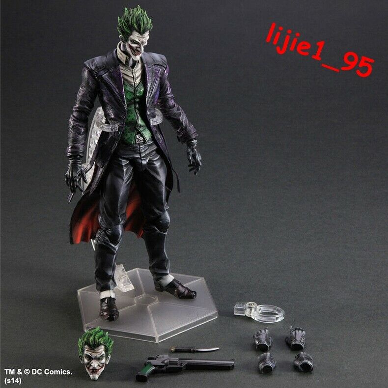 Play Arts Kai Batman Arkham Origins The Joker PVC Action Figure | #22208877