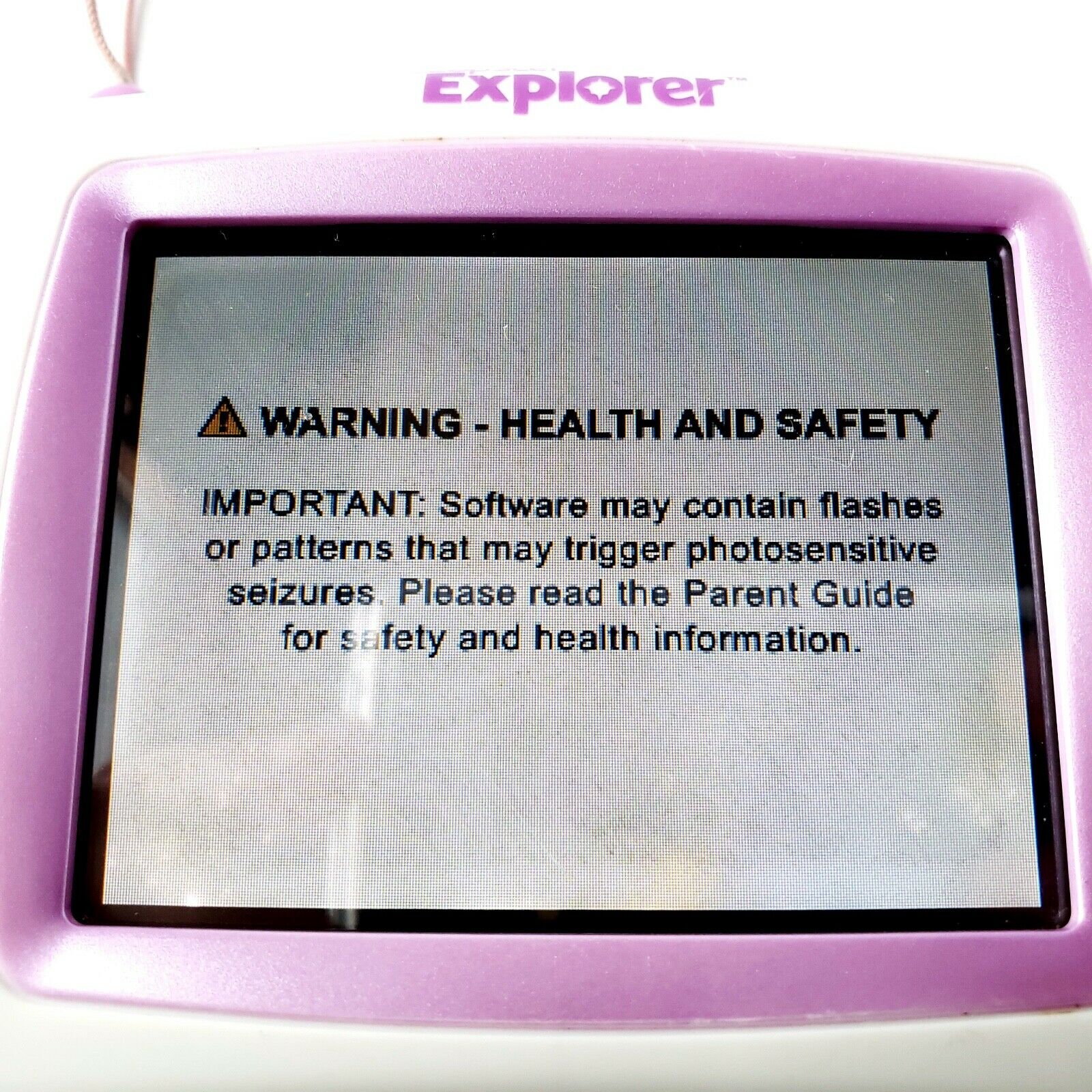Leap Frog Leapster Explorer Handheld Learning System W/ 2 Games READ ...