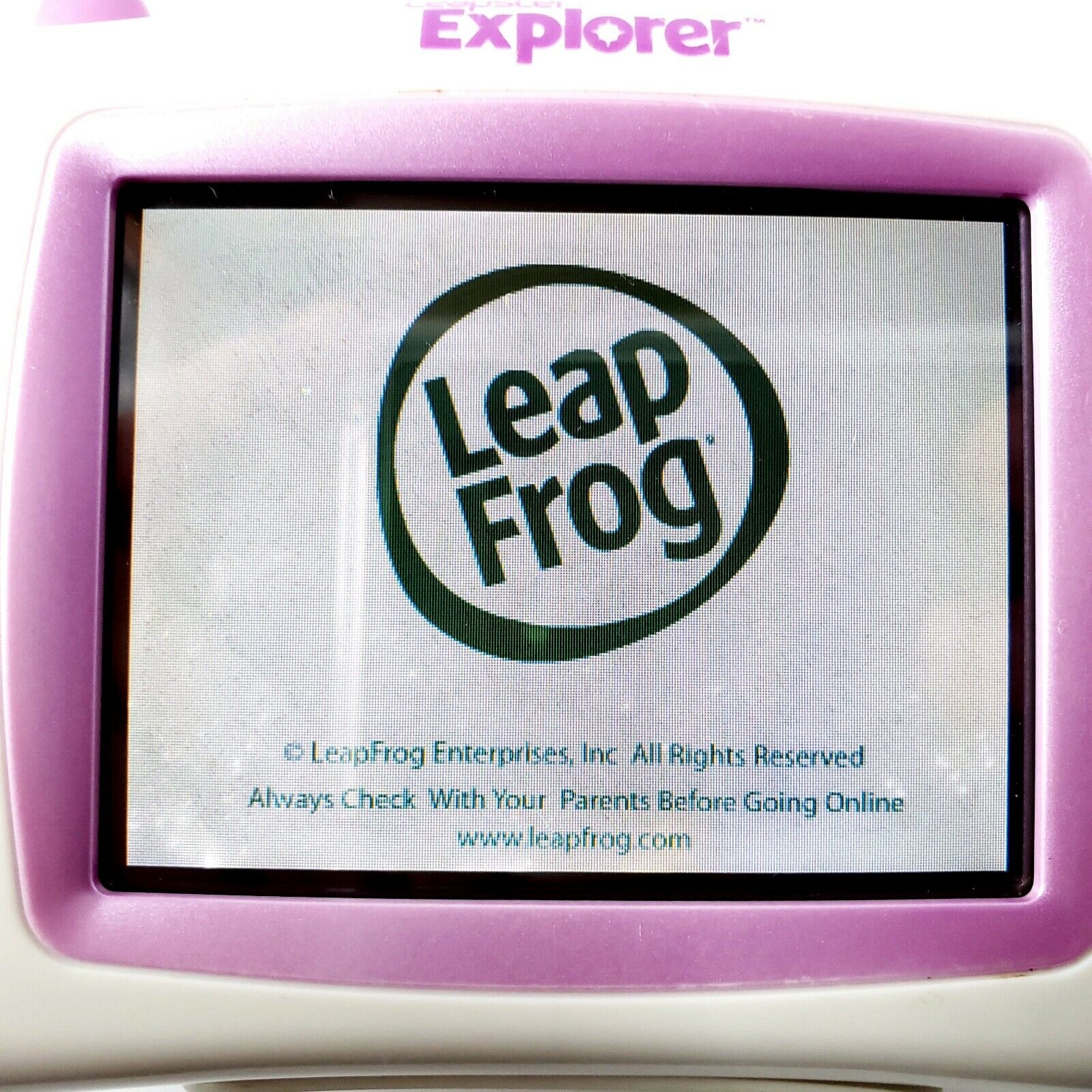 Leap Frog Leapster Explorer Handheld Learning System W/ 2 Games READ ...