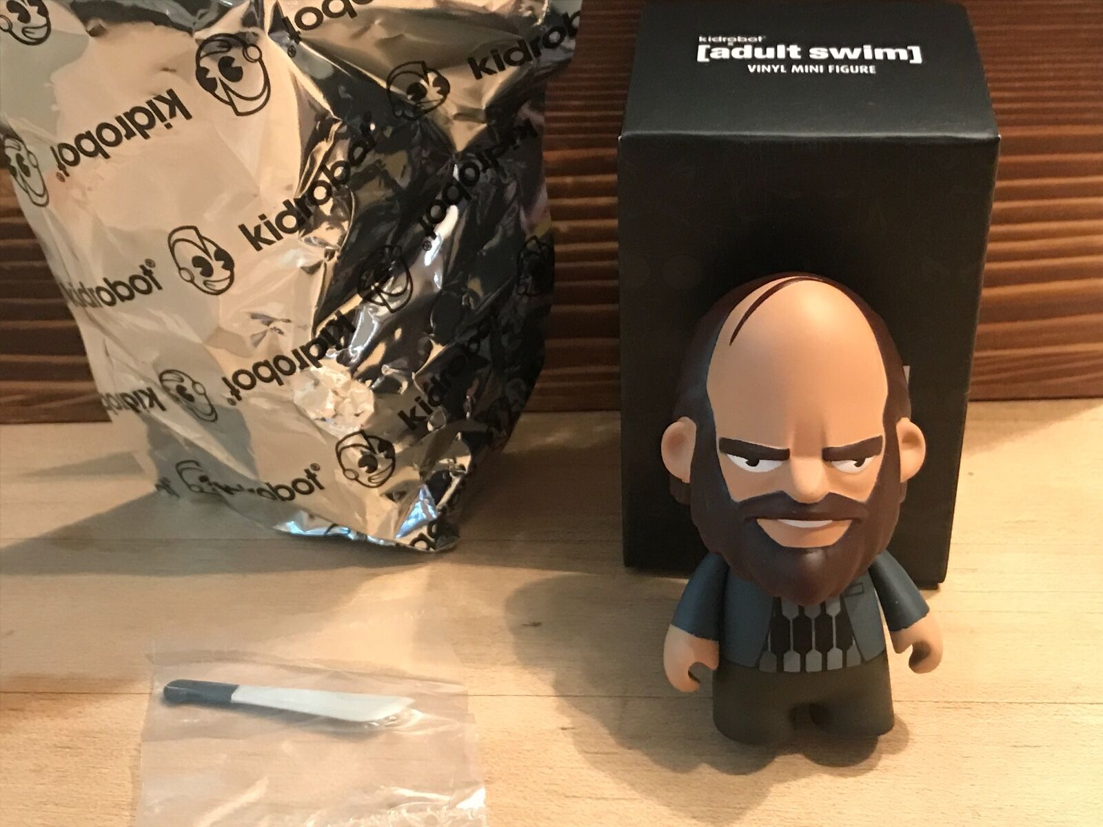 Kidrobot Adult Swim Bill The Killer Vinyl Mini Figure Too Many Cooks 1/ ...