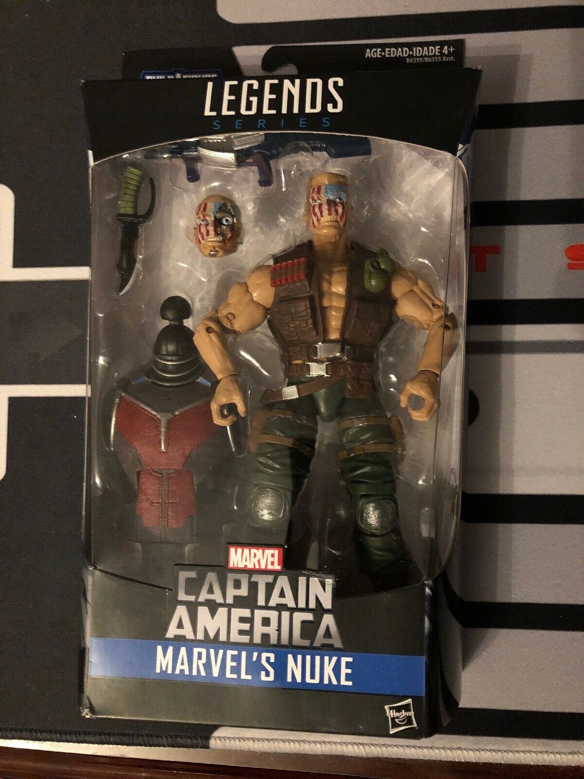 Marvel Legends: Nuke Legends Series Figure BAF Giant Man Captain ...