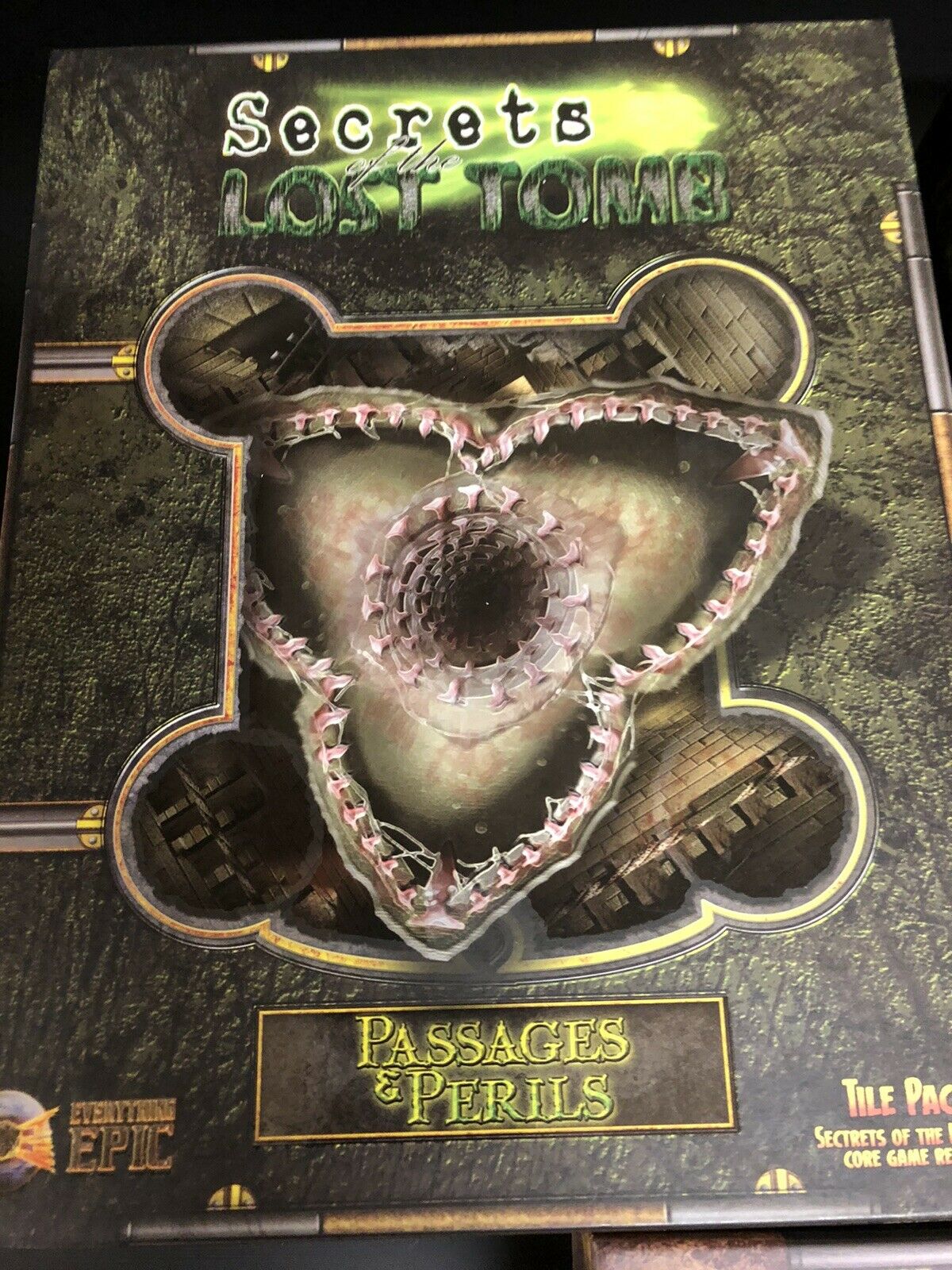 Secrets Of The Lost Tomb Board Game - Passages And Perils Expansion ...