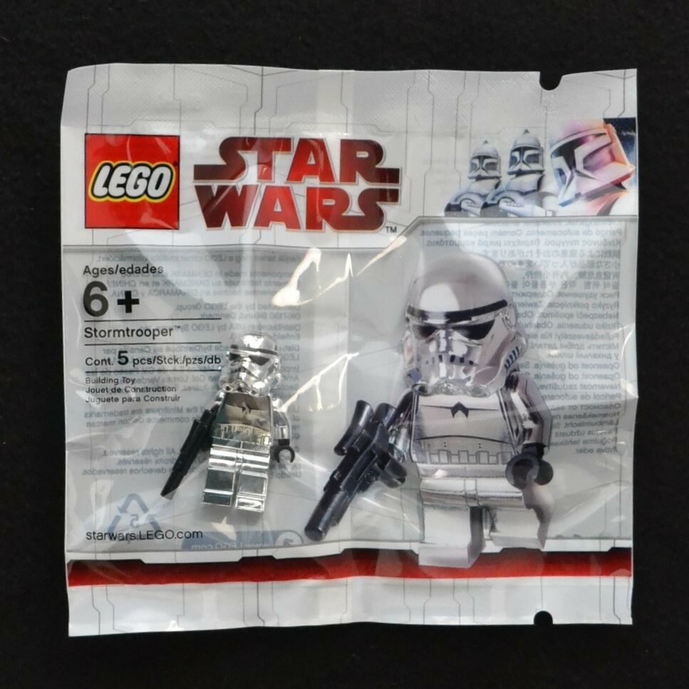 NISP LEGO Star Wars Chrome Stormtrooper Polybag 4591726 | #21324390