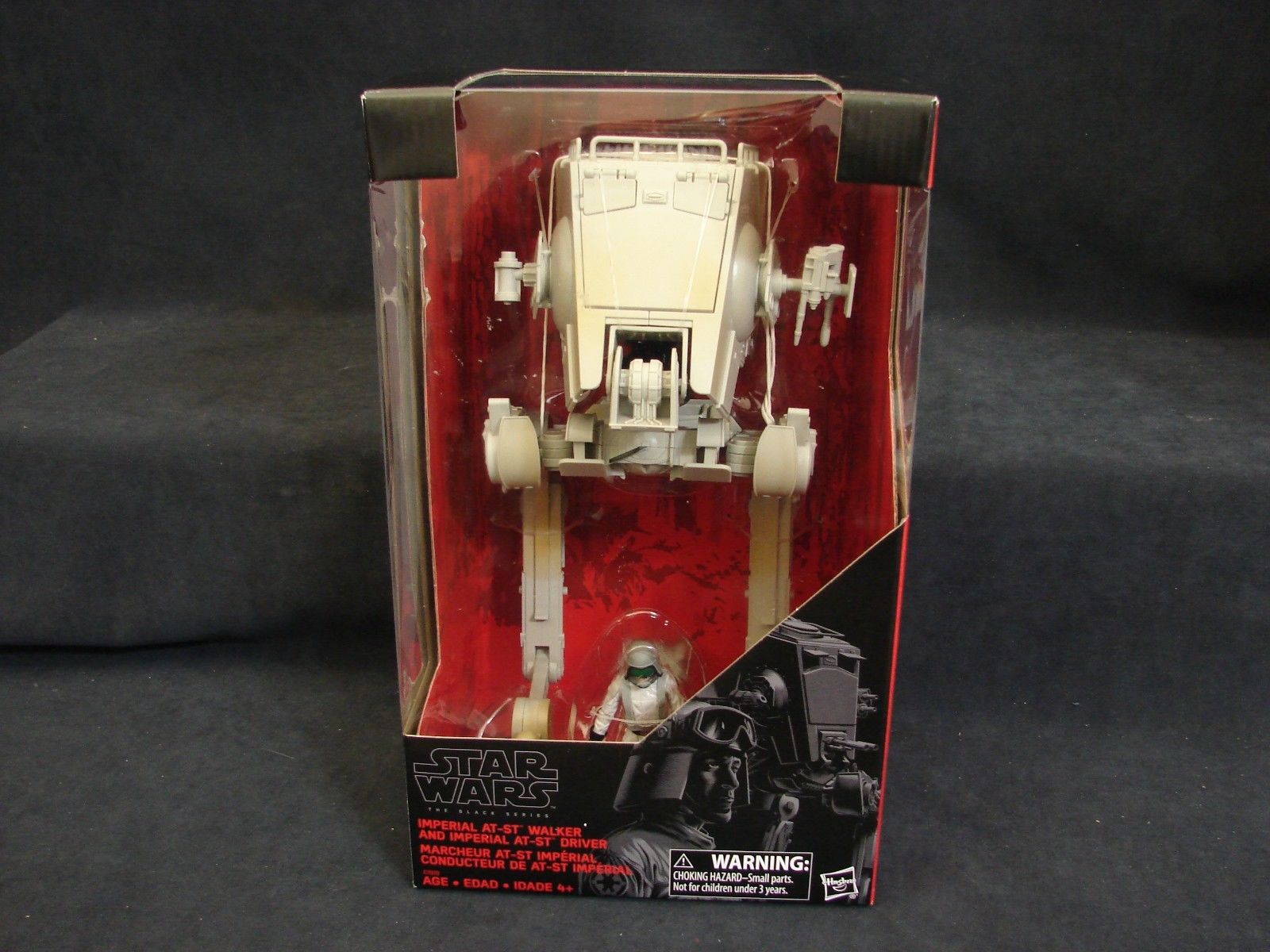 Star Wars The Black Series Imperial AT - ST Walker And Imperial AT - ST ...
