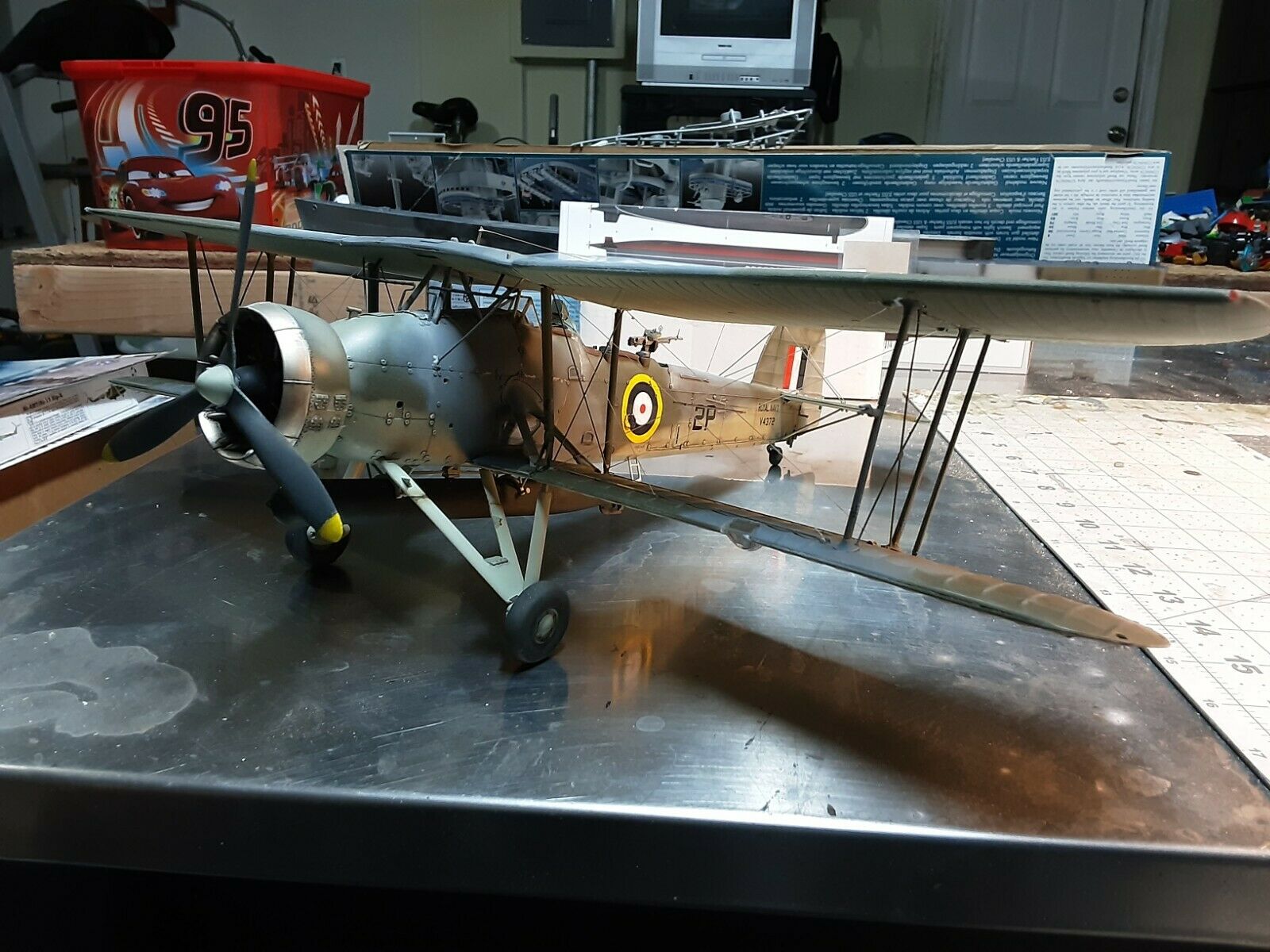 Built Plastic Odel In 1/32 Scale Of A Royal Navy Swordfish | #21322533