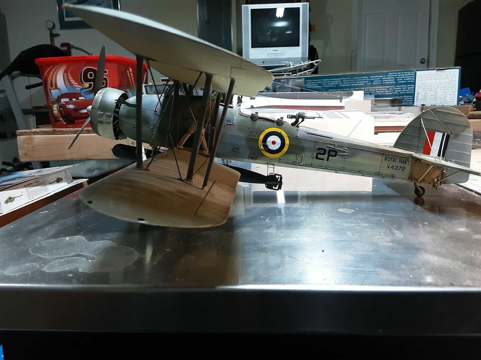Built Plastic Odel In 1/32 Scale Of A Royal Navy Swordfish | #21322533