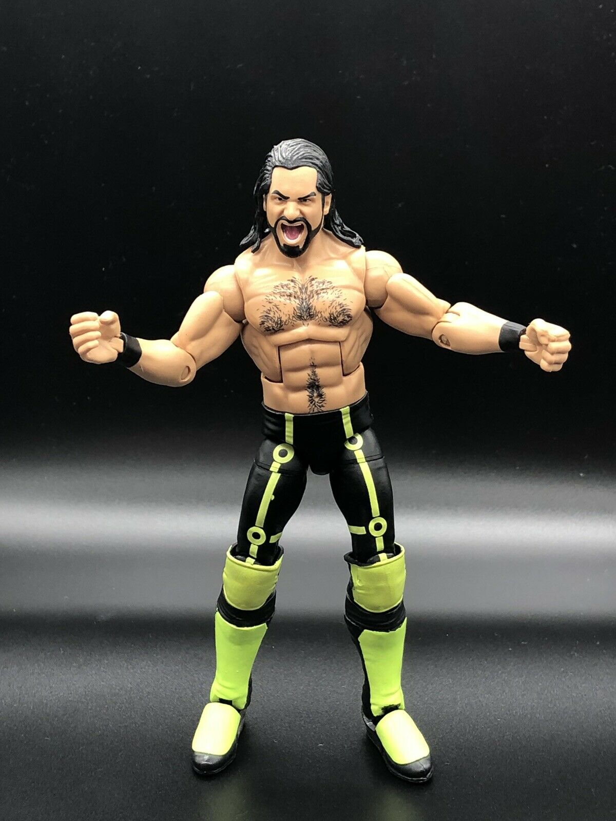 WWE Seth Rollins Series Elite 52 Mattel Wrestling Action Figure WWF ...