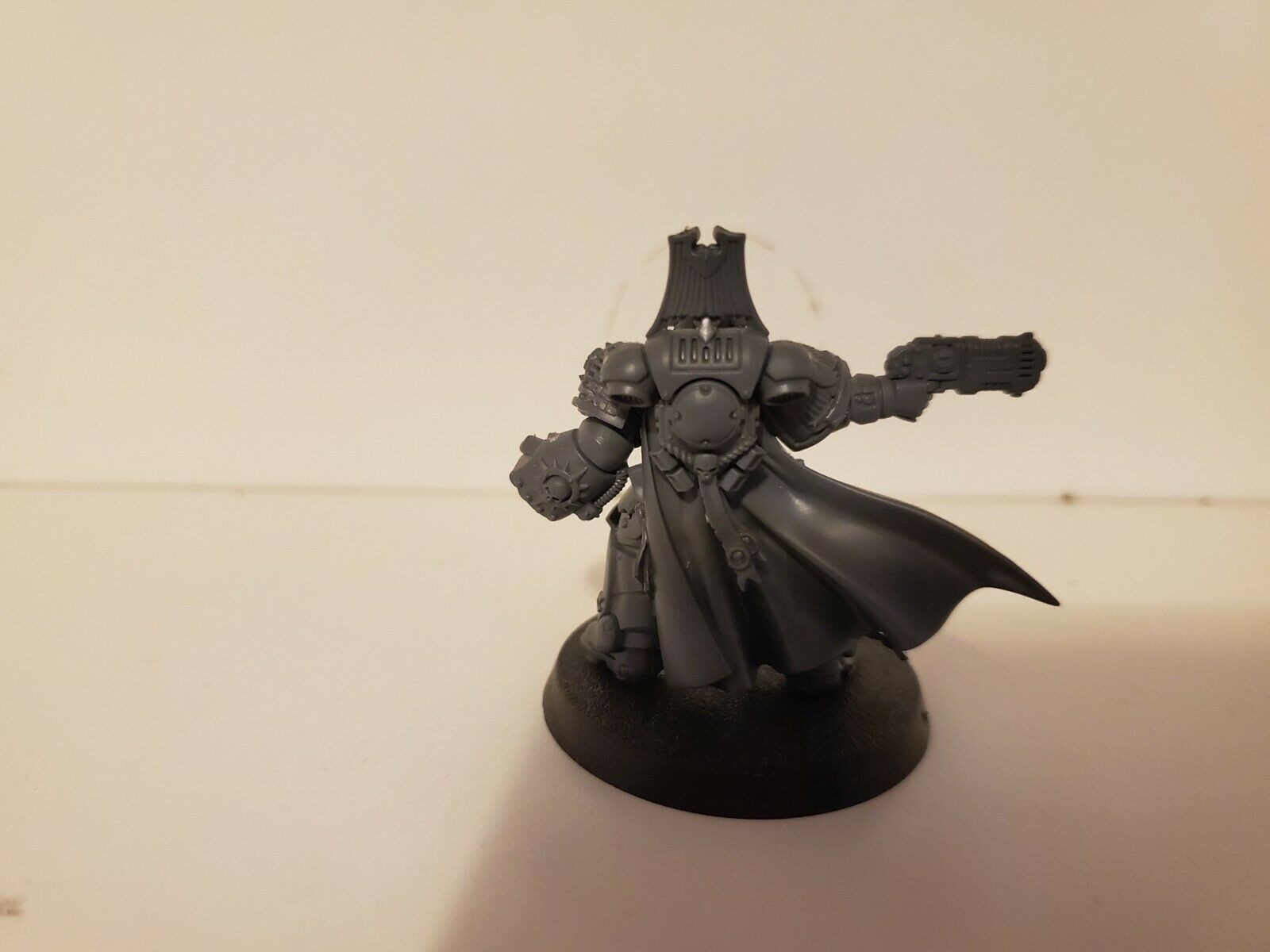 Warhammer 40k Space Marine Deathwatch Primaris Captain Power Fist ...