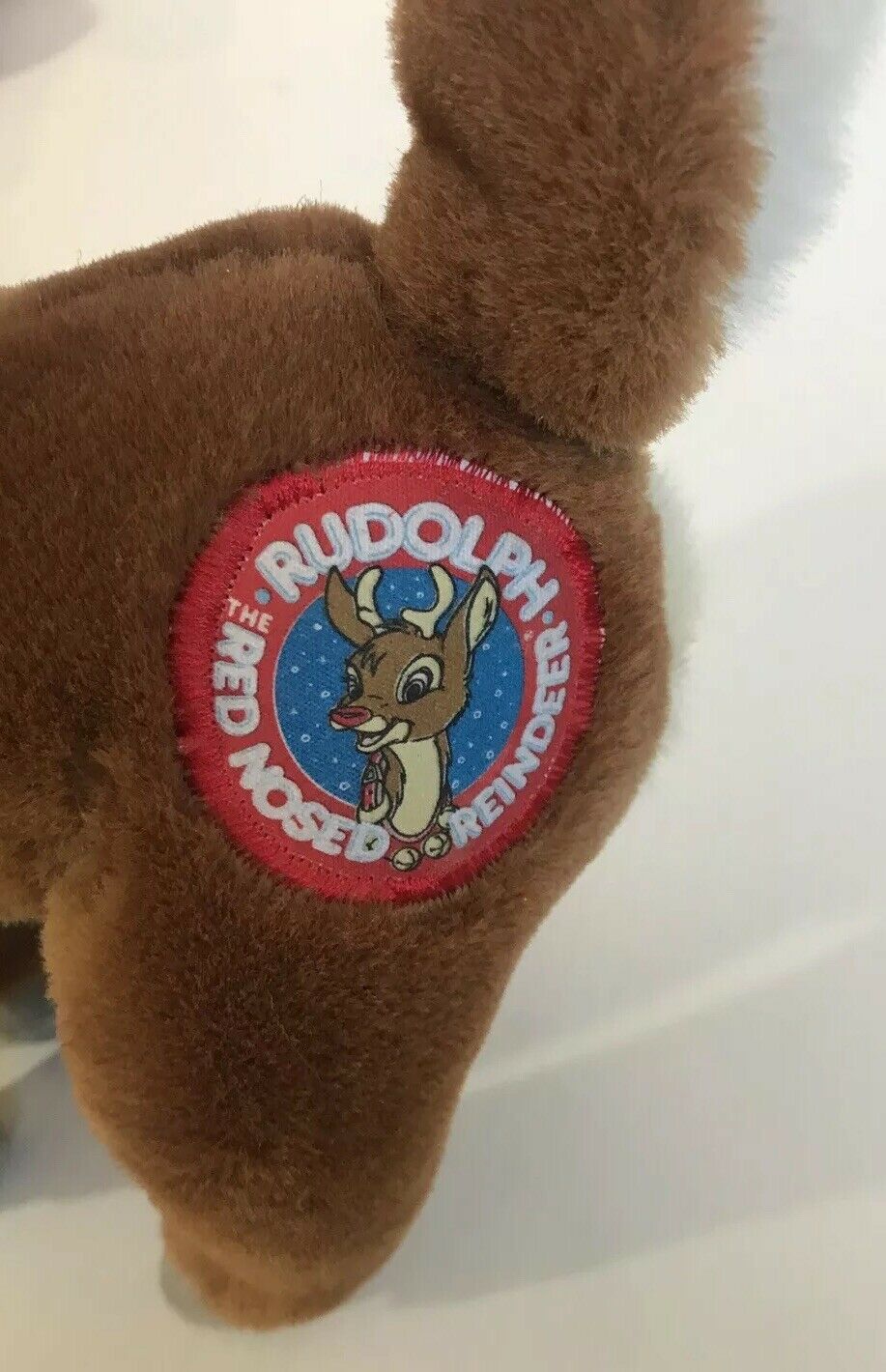 Rudolph The Red Nosed Reindeer Vintage Applause Plush Stuffed Animal ...