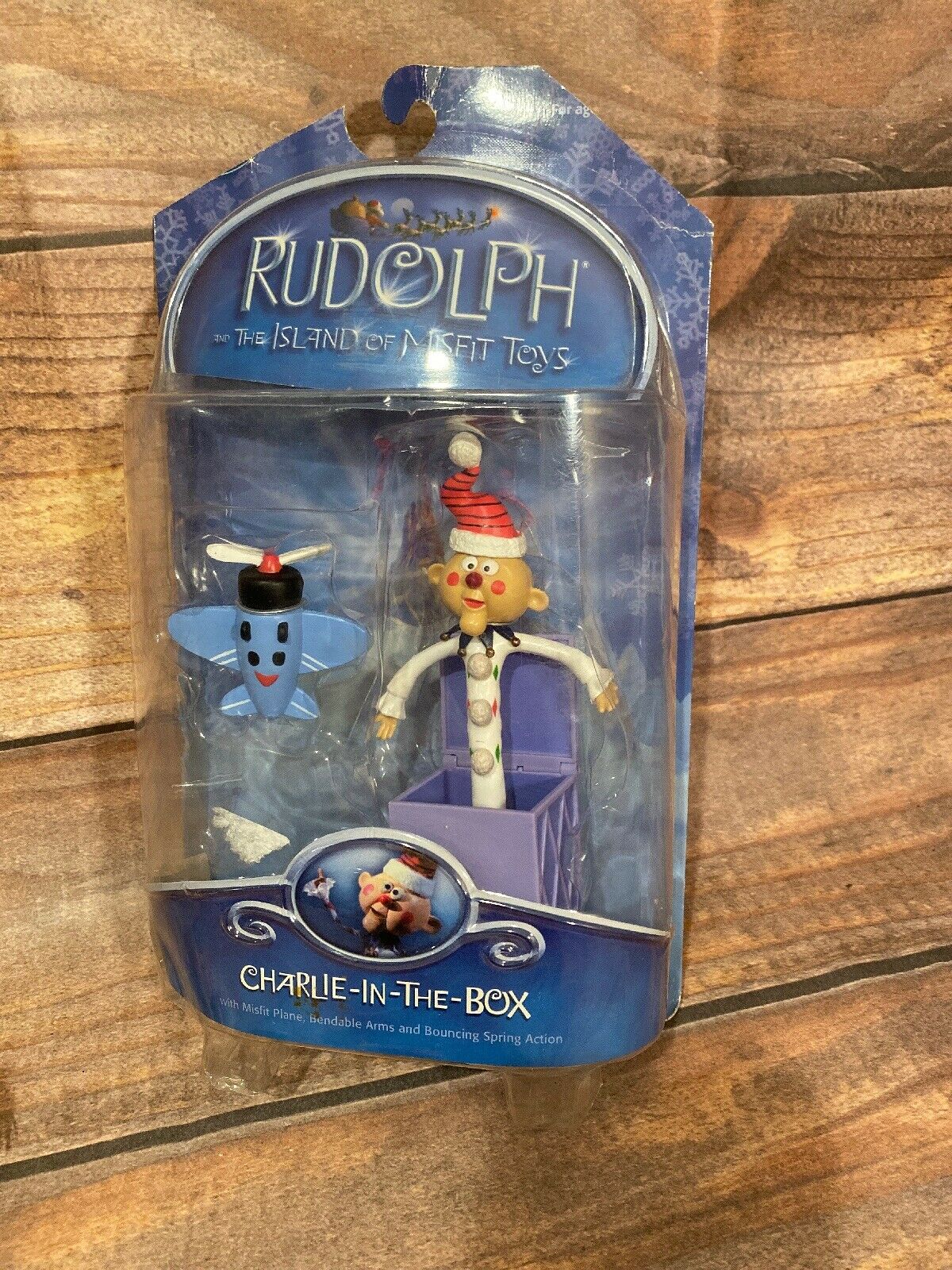 Rudolph The Red Nosed Reindeer Charlie In The Box Christmas Packaging ...