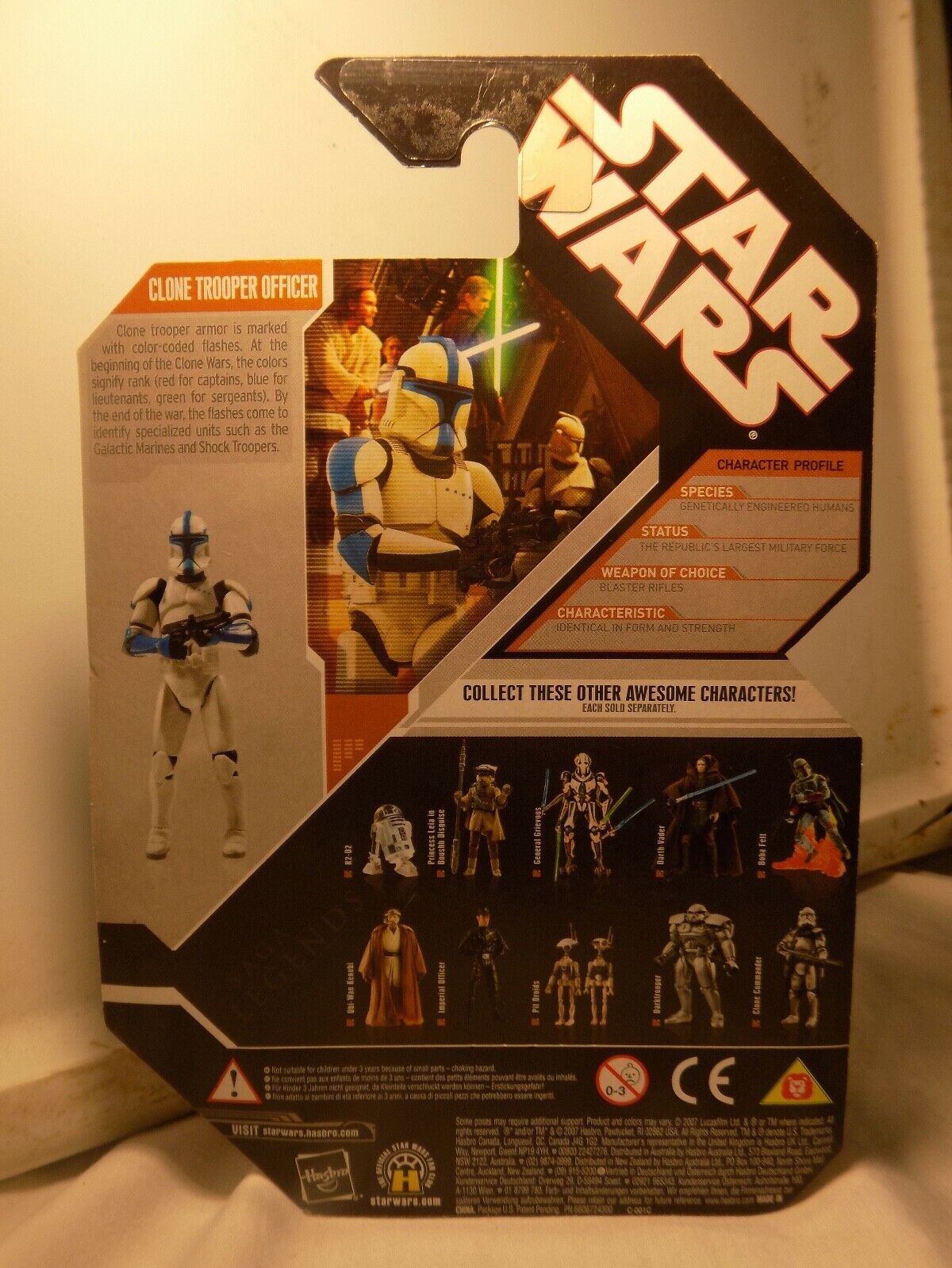 Hasbro Star Wars 30th Anniversary: Clone Trooper Commander (Attack Of ...