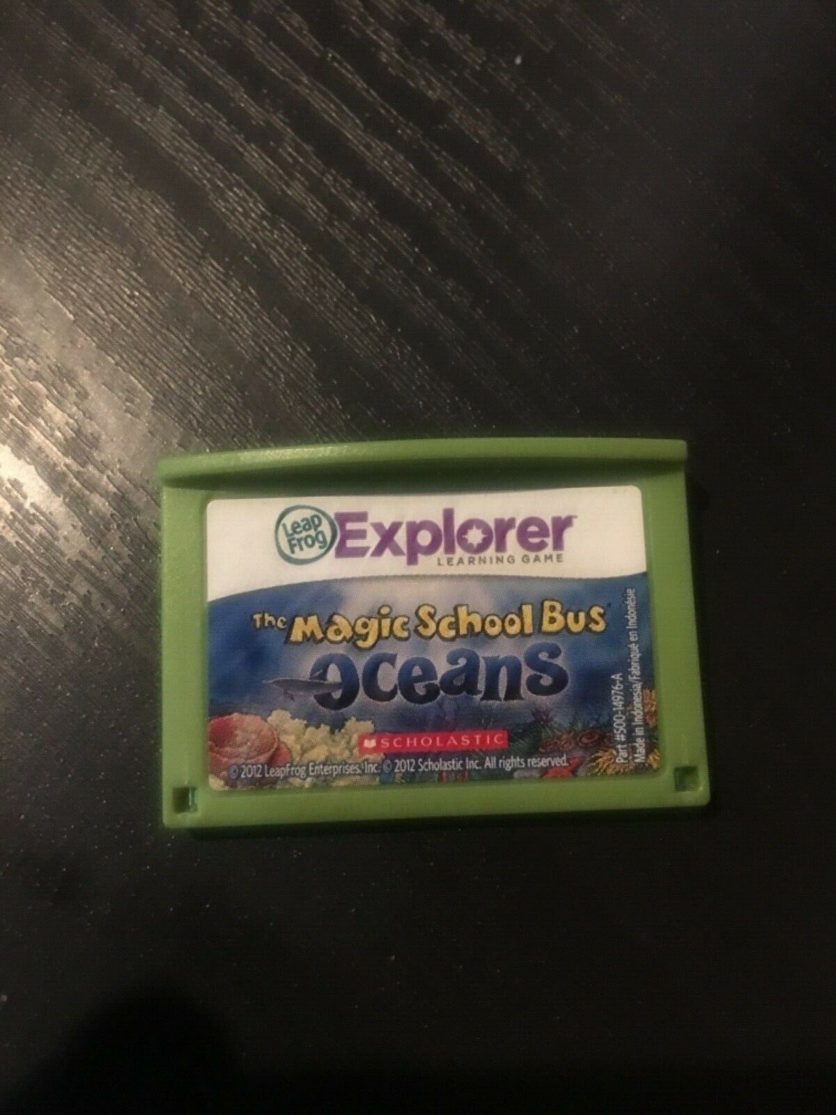 Leapfrog Leapster Explorer LeapPad THE MAGIC SCHOOL BUS OCEANS Game ...