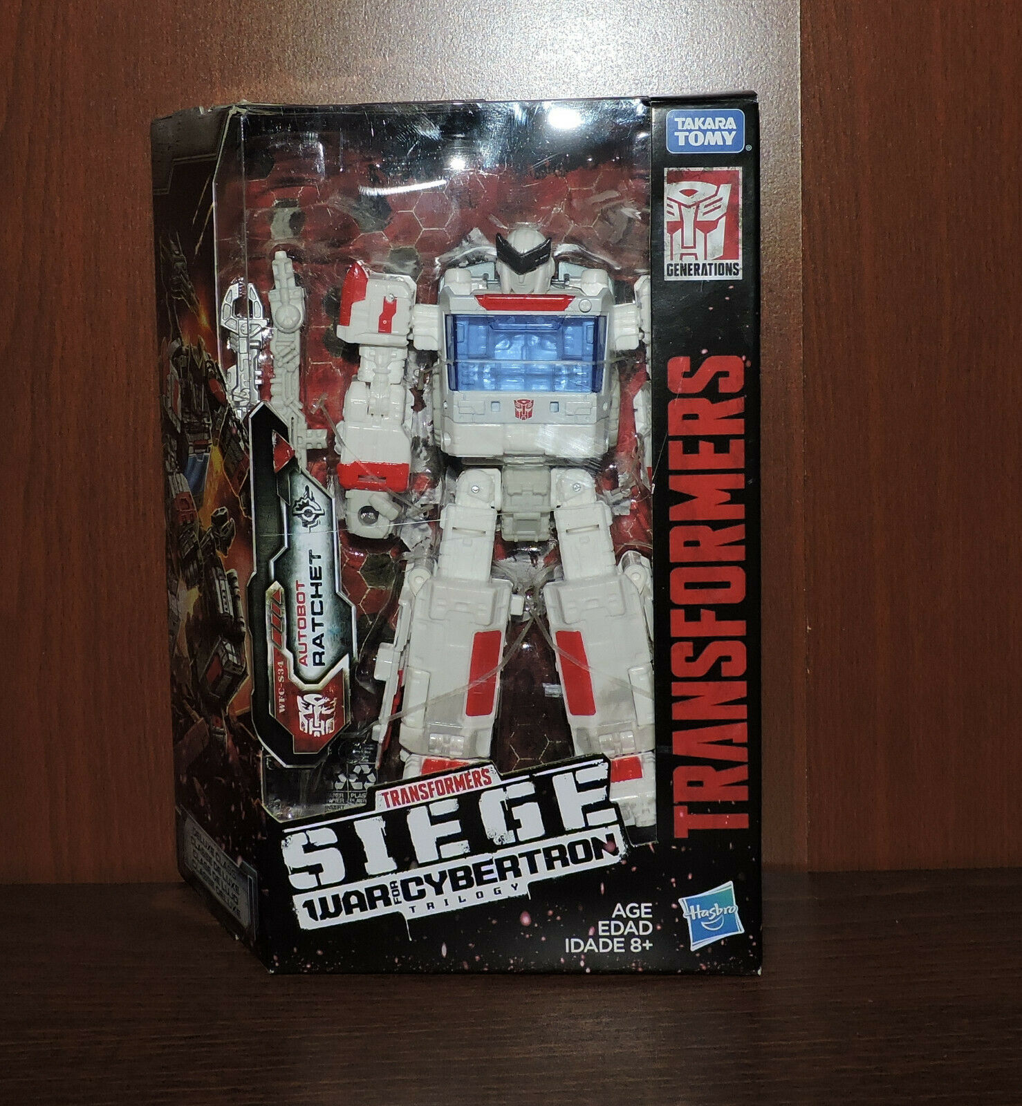 Transformers Deluxe Ratchet Siege War For Cybertron Walgreens Exclusive ...