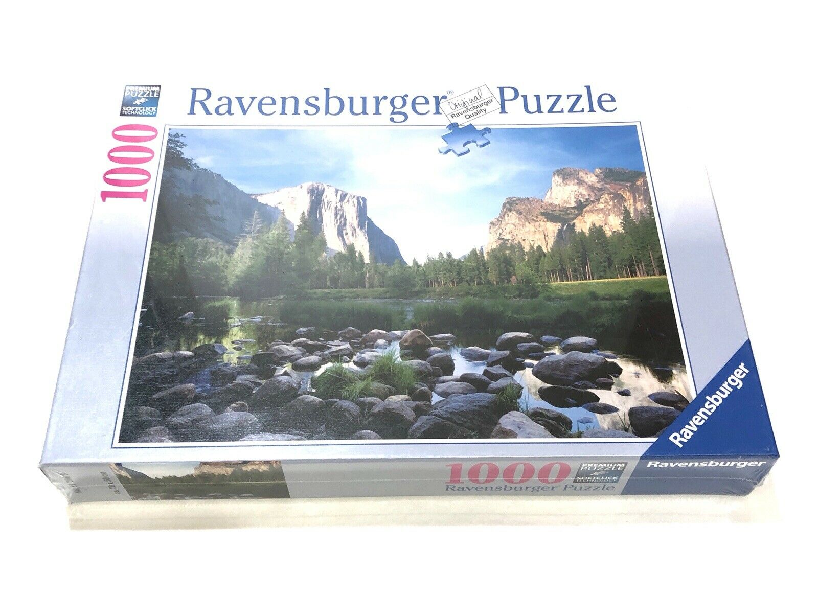 Ravenburger Jigsaw Puzzle Yosemite Valley Robert C. Hayes 1000 Pc ...