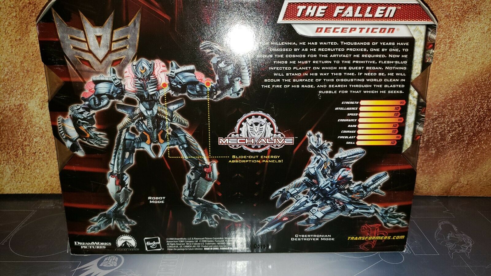 Transformers Revenge Of THE FALLEN Voyager Class MISB Movie ROTF USA ...